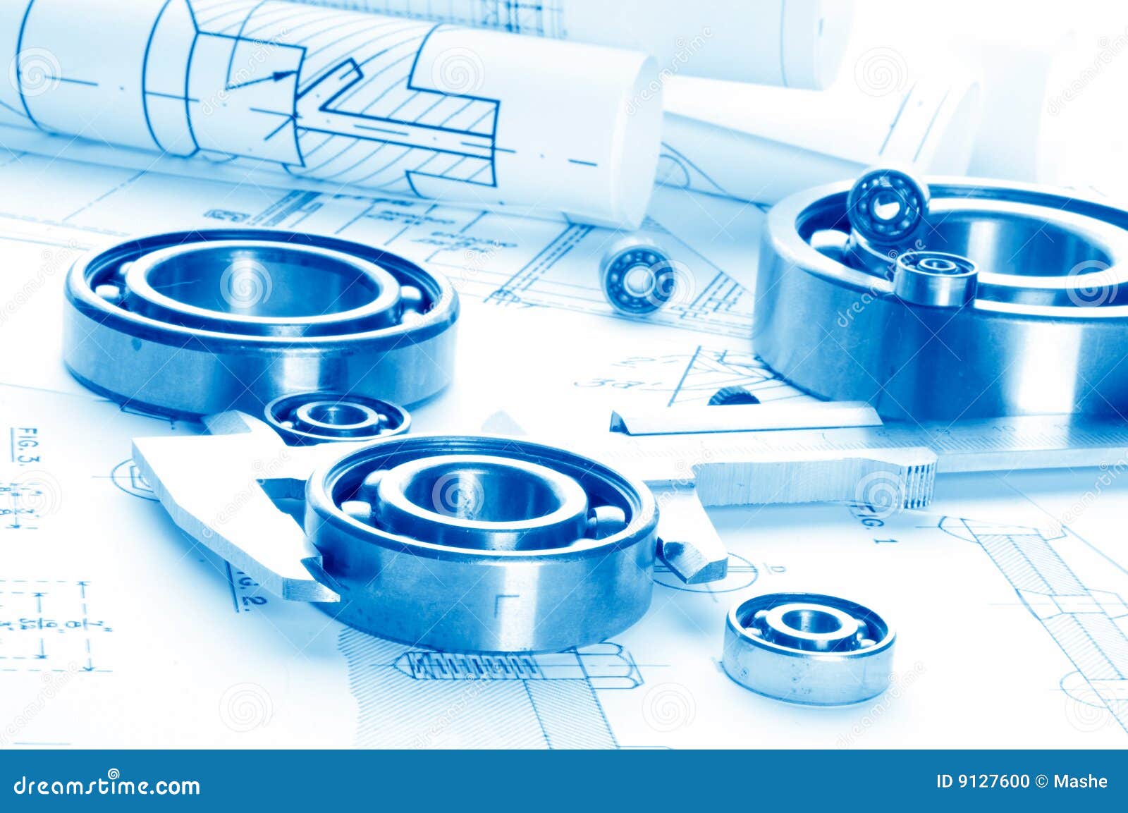 Mechanical Drawing Stock Photo | CartoonDealer.com #9127620