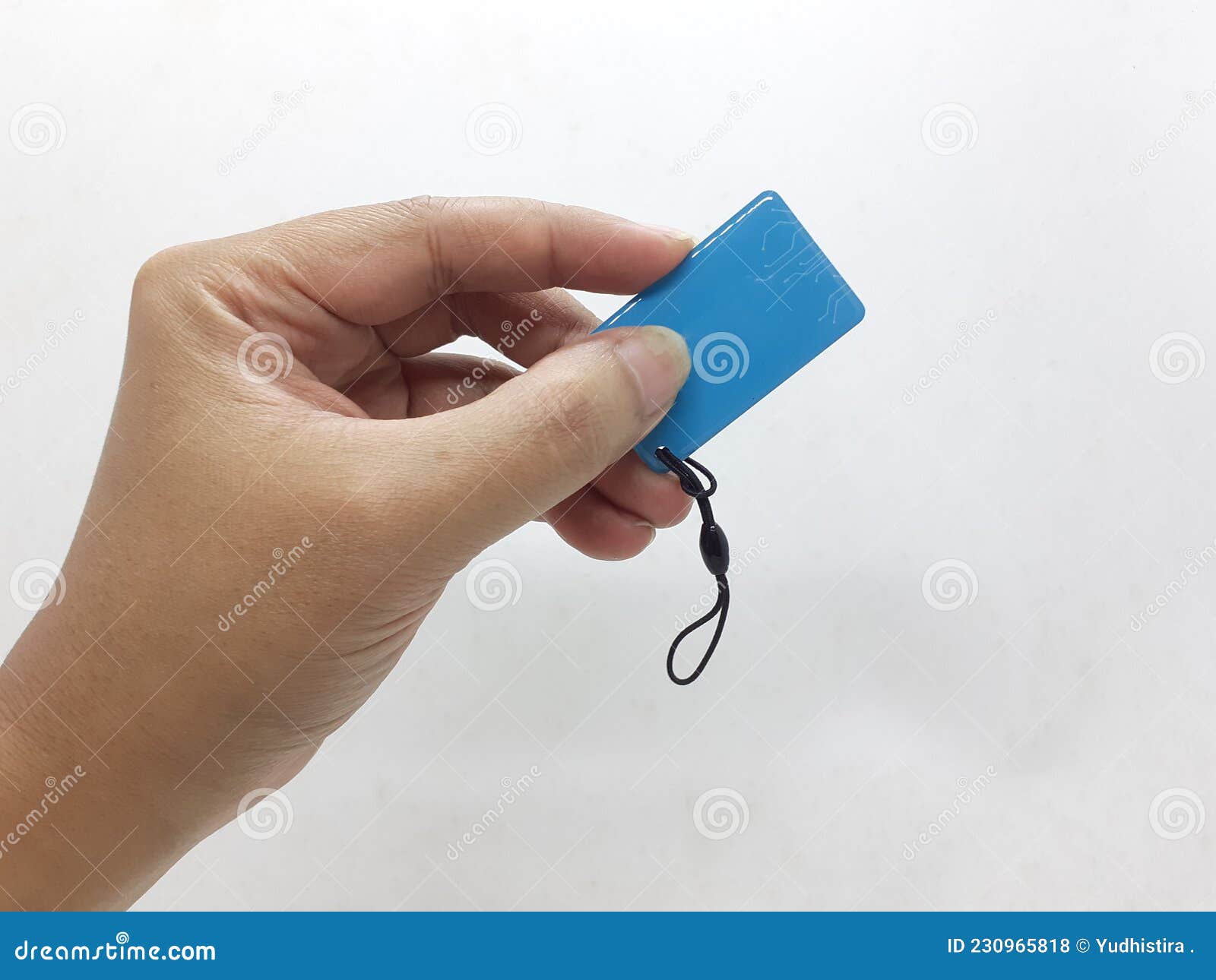 Mechanical and Electrical Door Handle and Its Component on White ...