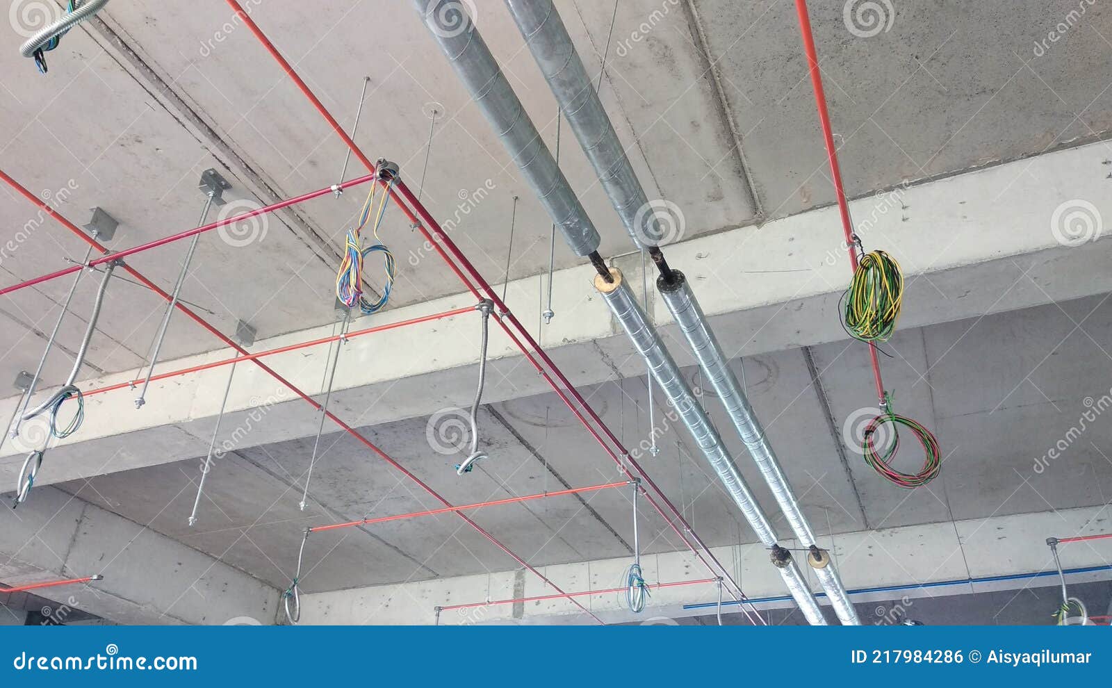 Mechanical and Electrical Services Above Ceiling Level Coordinated ...