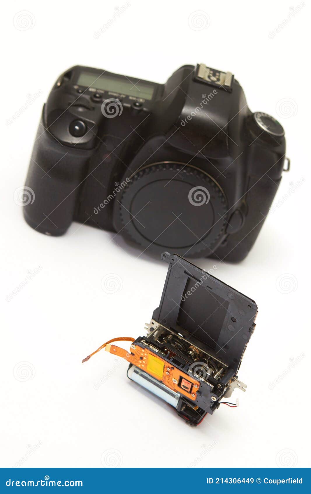 Mechanical Electronical Camera Shutter Removed from Slr Body for ...