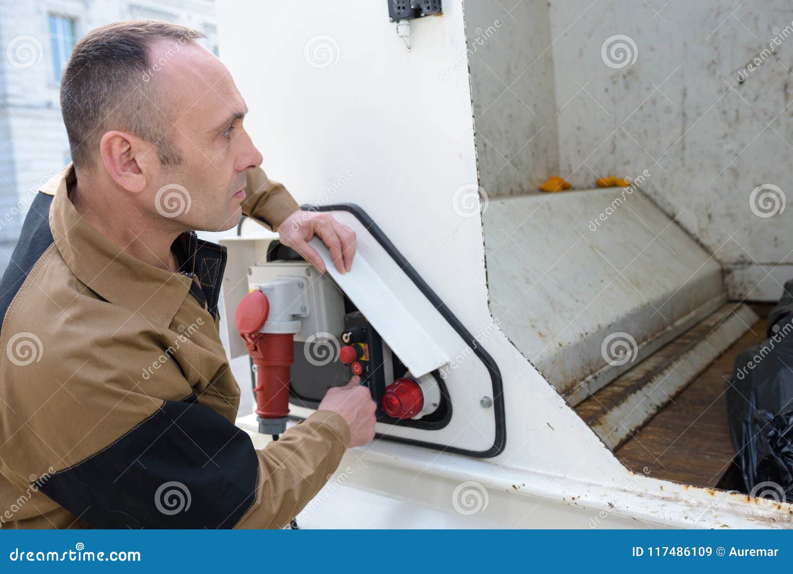 Mechanical Engineering Control Machine in Factory Stock Image - Image ...