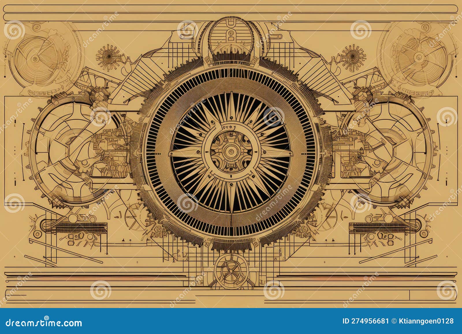 Mechatronics Flat Landing Page Website Template. Engineering ...