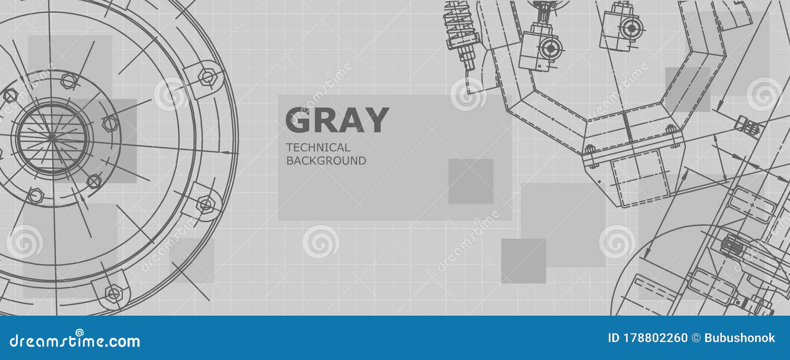 Mechanical Engineering Drawing. Engineering Technological Wallpaper ...