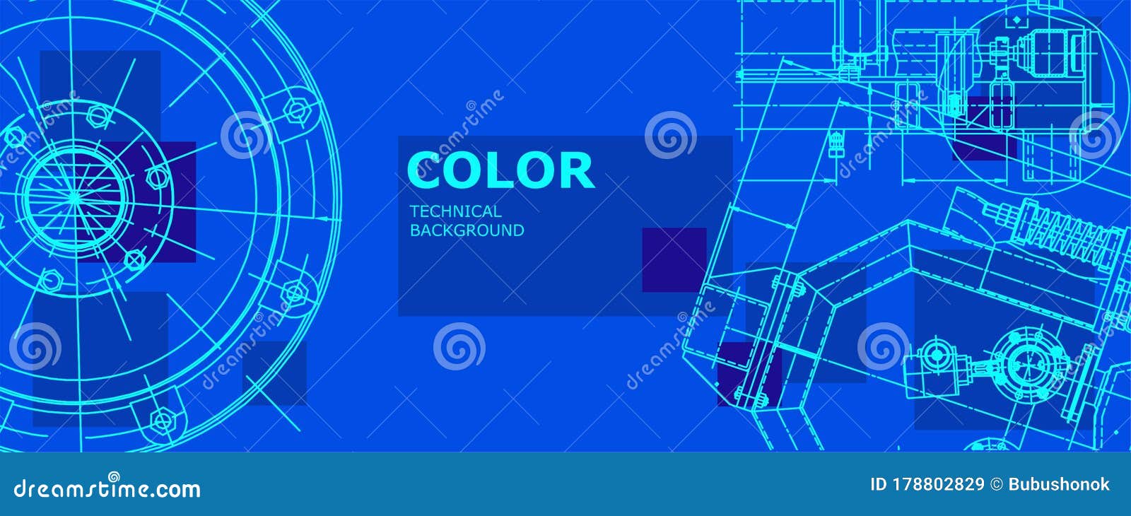 Mechanical Engineering Drawing. Engineering Technological Wallpaper ...