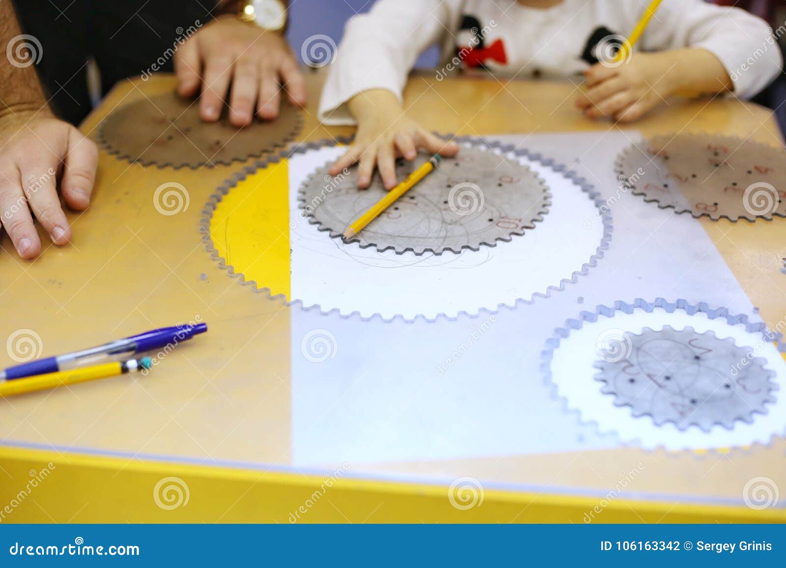 Mechanical Engineering Education for Children Stock Photo - Image of ...