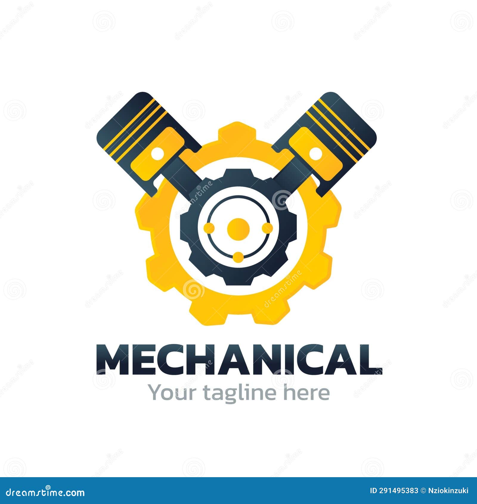 Vector Mechanical Engineering Logo Design. Mechanic Logo. Engineering ...