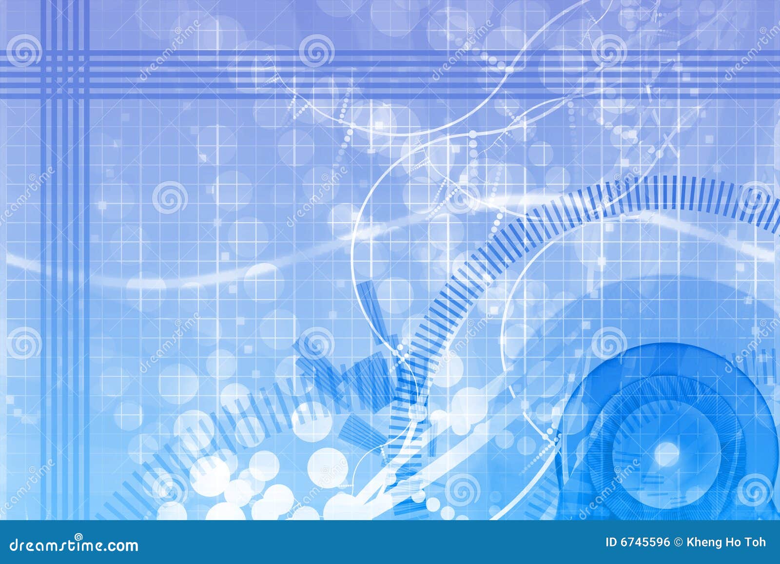 Mechanical Engineering Science Abstract Background Stock Illustration ...