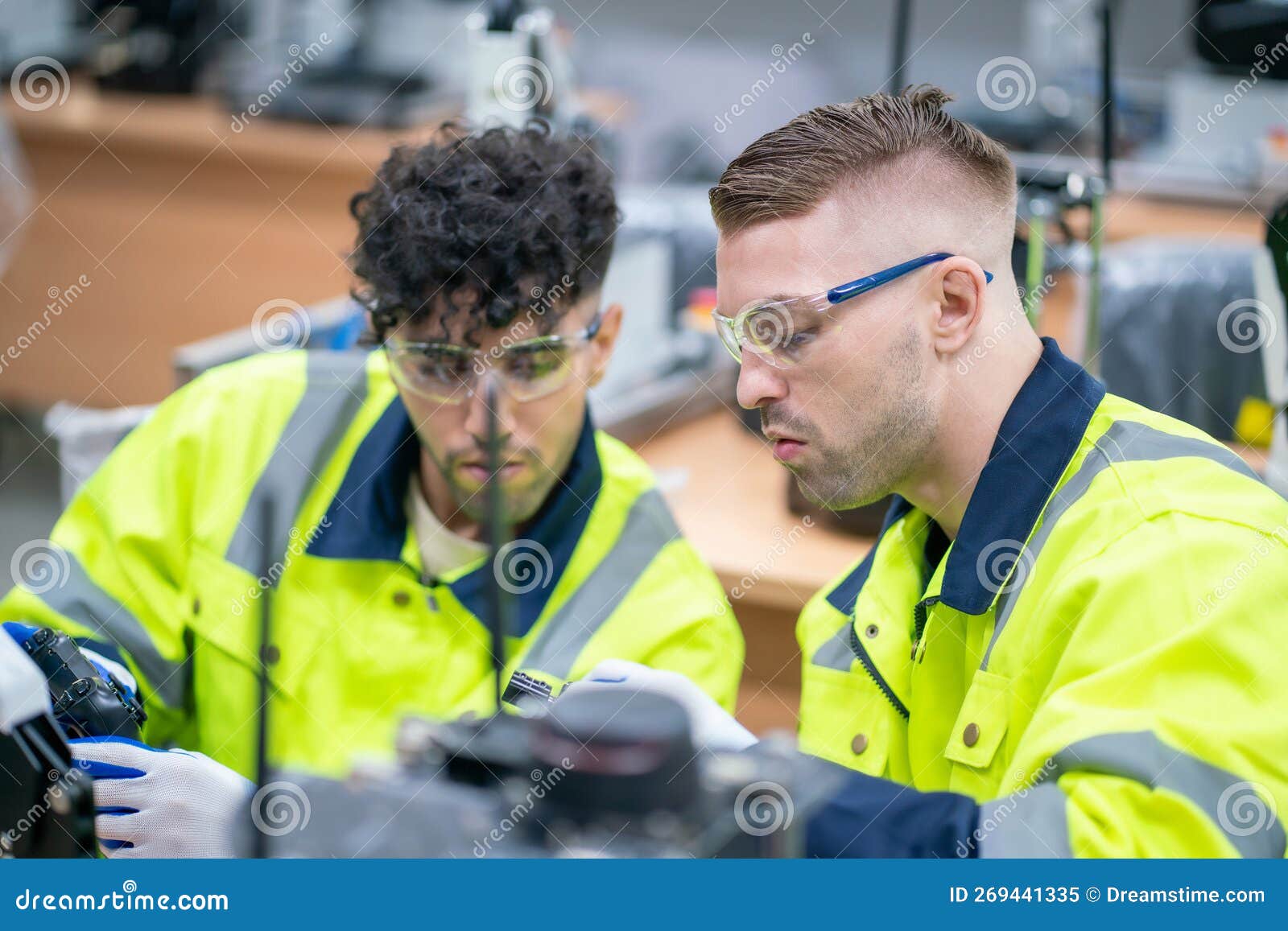 Mechanical Engineering Team Working in Robotic Technology Lap for ...