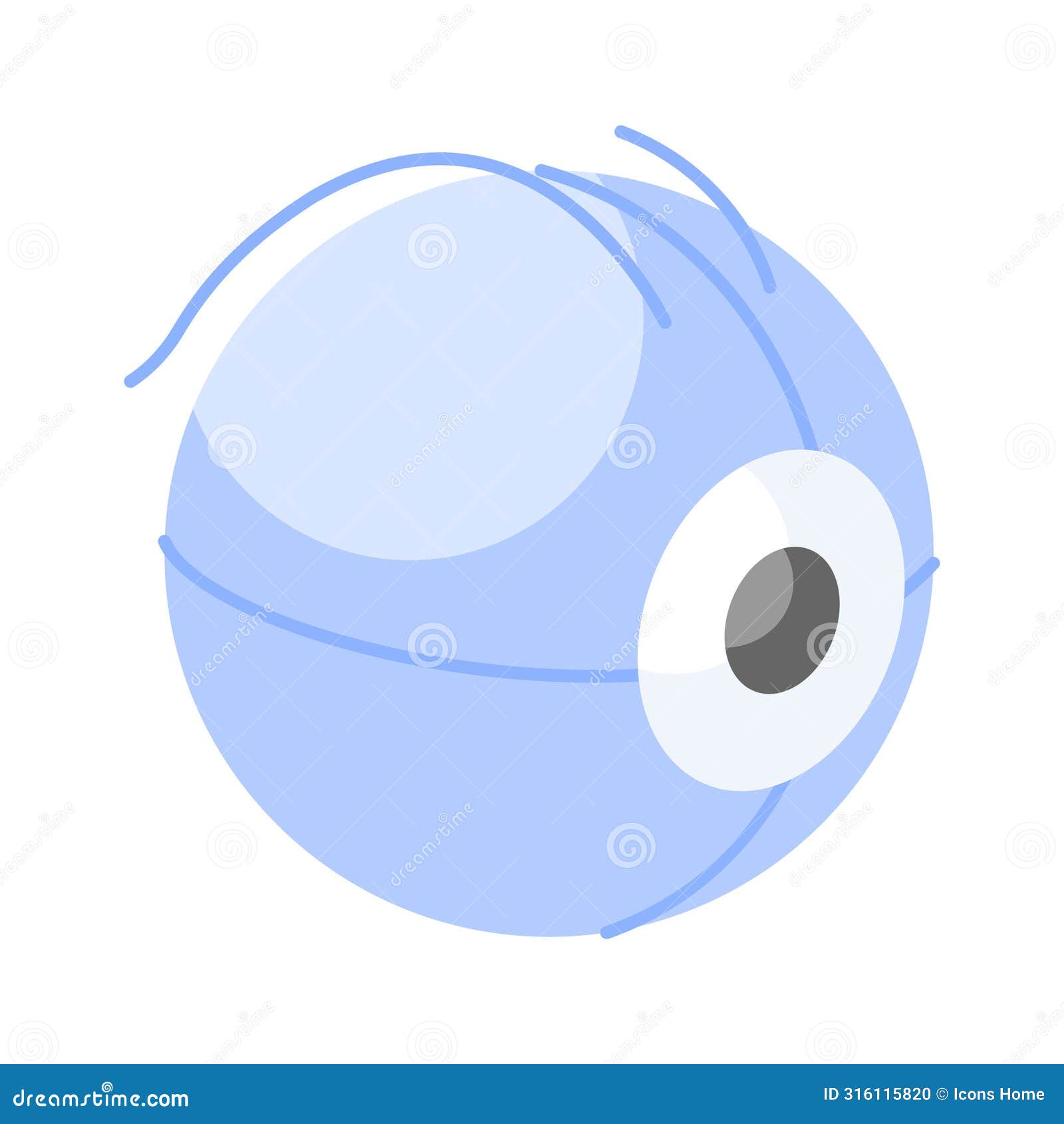 Mechanical Eye Vector, Artificial Intelligence Icon Design Stock Vector ...