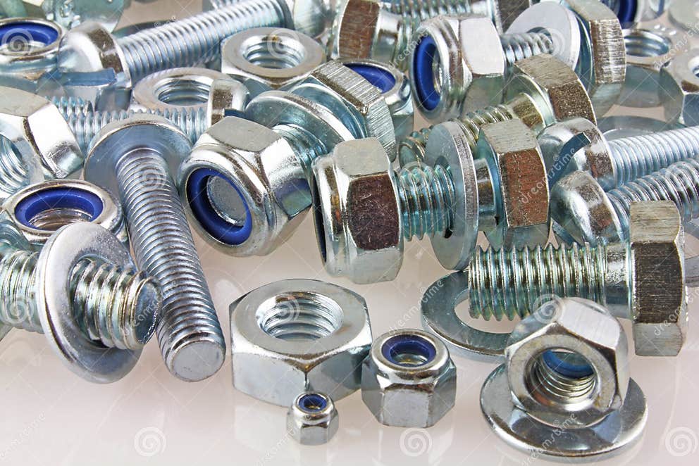 Mechanical fastener stock photo. Image of thread, construction - 112359690