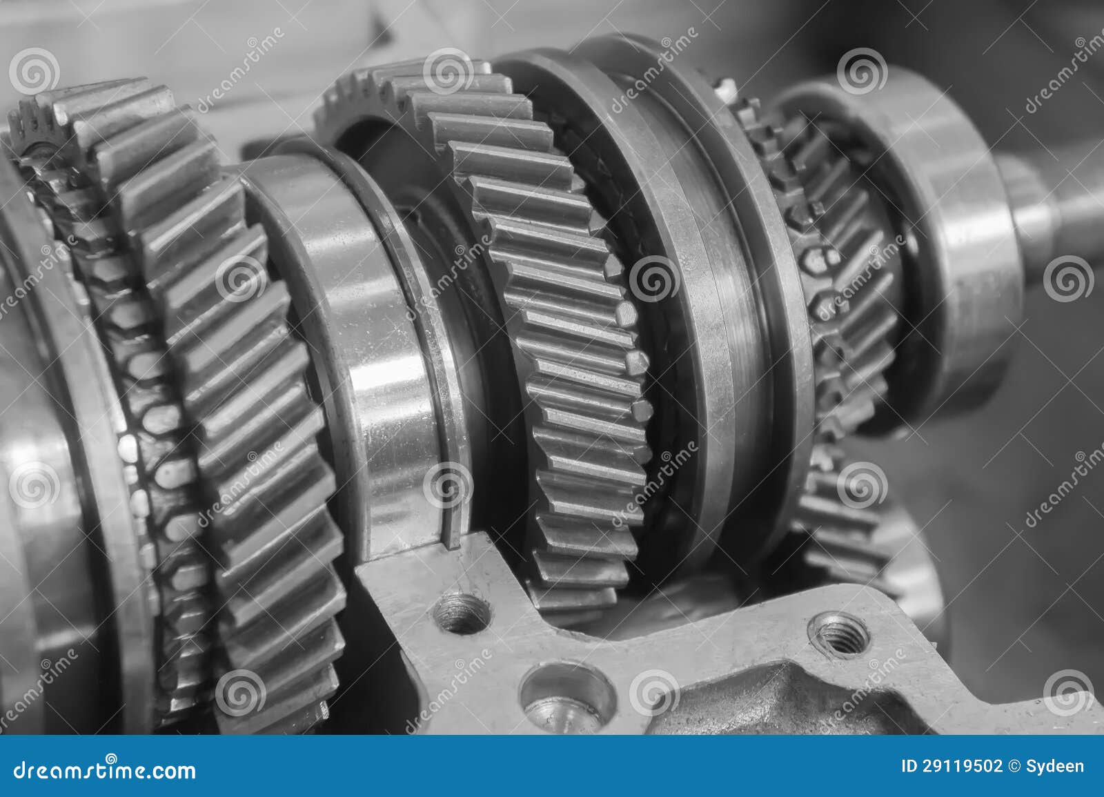 Mechanical gear stock photo. Image of metallic, metaphor - 29119502