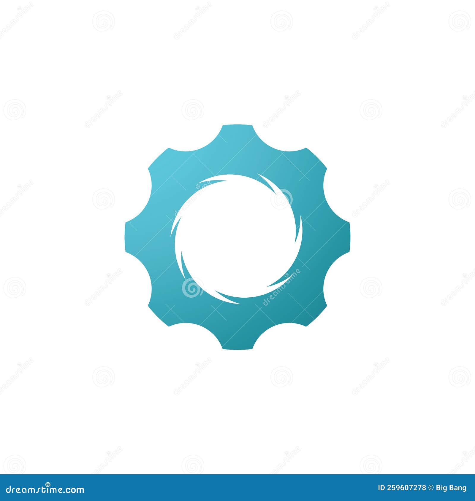 Mechanical Gear Logo Template Vector Element Stock Vector ...