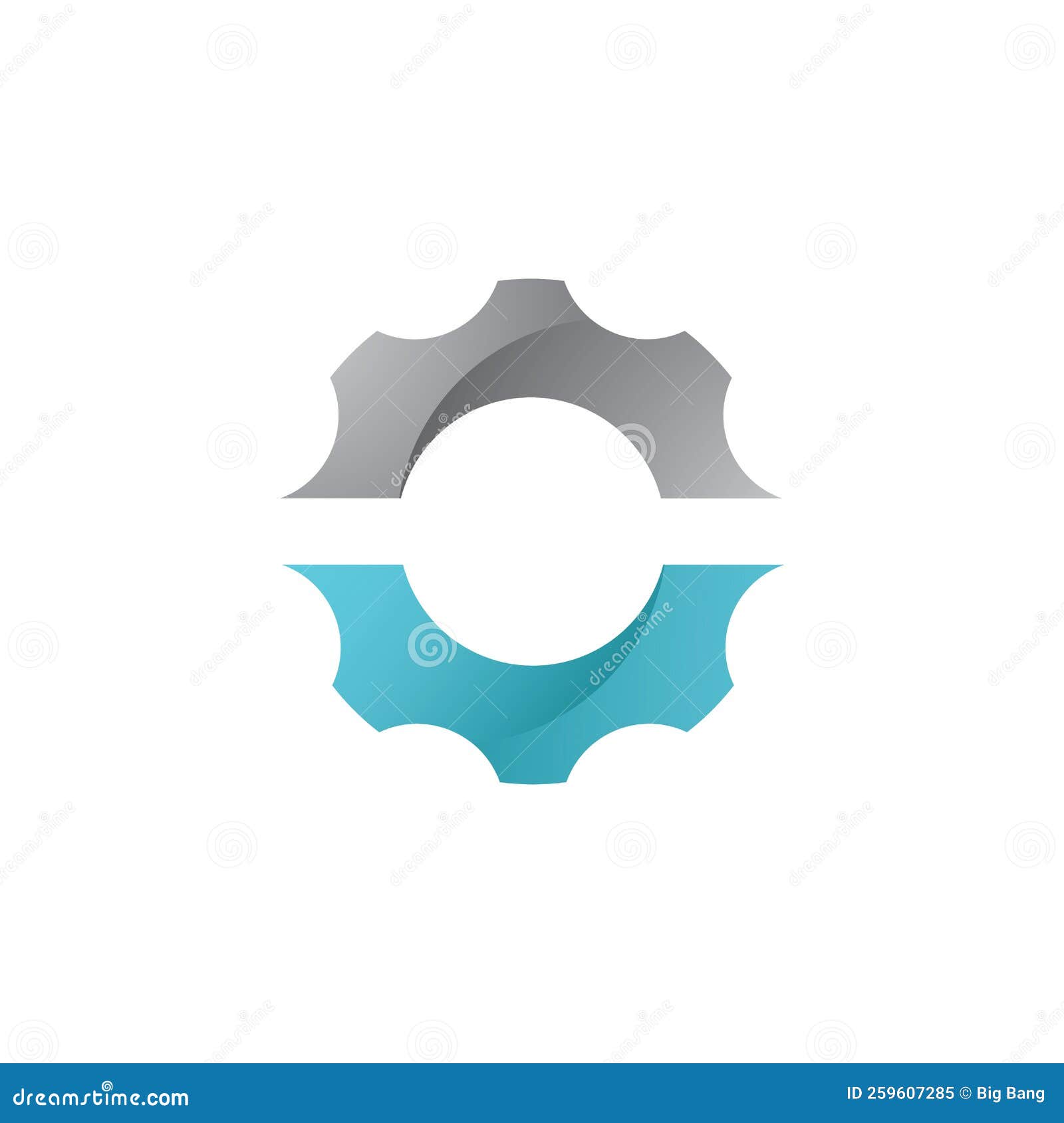 Mechanical Gear Logo Template Vector Element Stock Vector ...