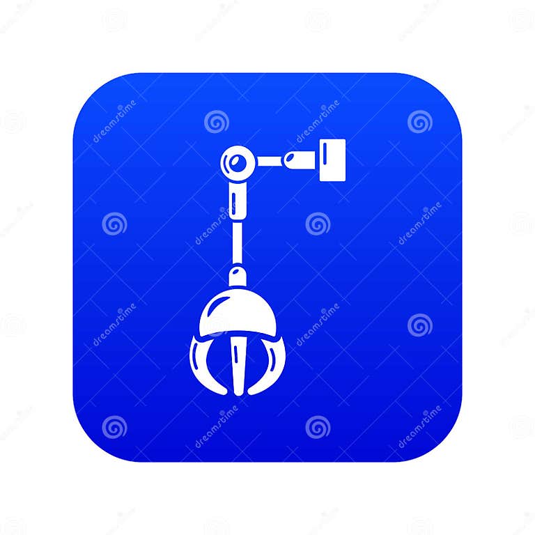 Mechanical Grabber Icon, Simple Style. Stock Vector - Illustration of ...