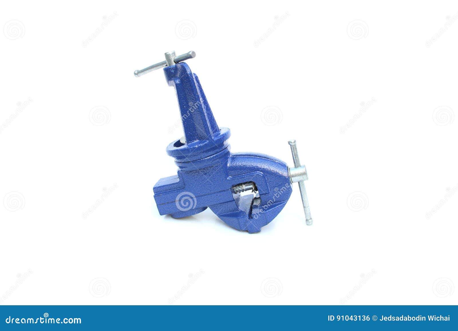 Mechanical hand vise clamp stock photo. Image of fasten - 91043136