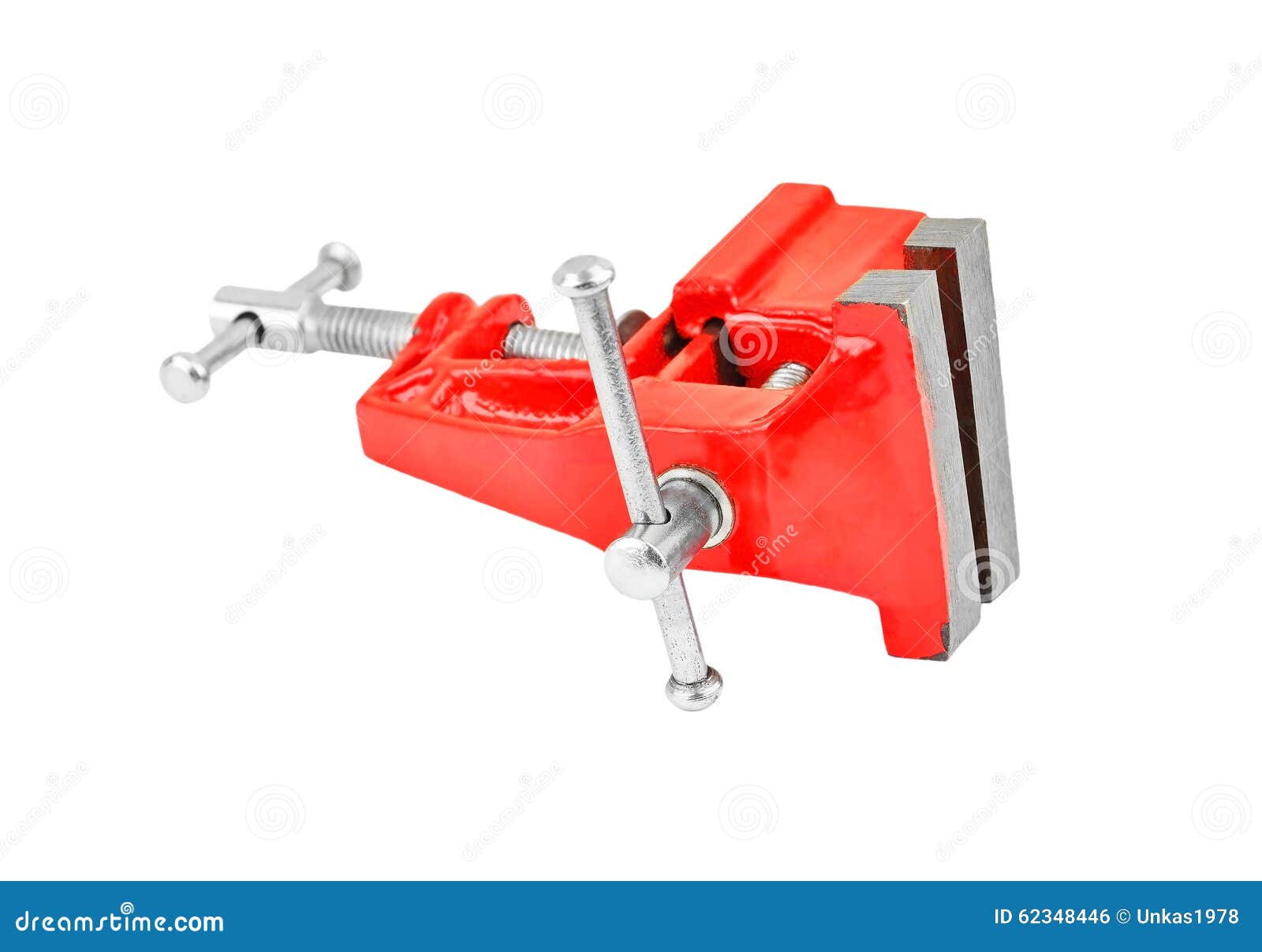 Mechanical hand vise clamp stock photo. Image of hardware - 62348446