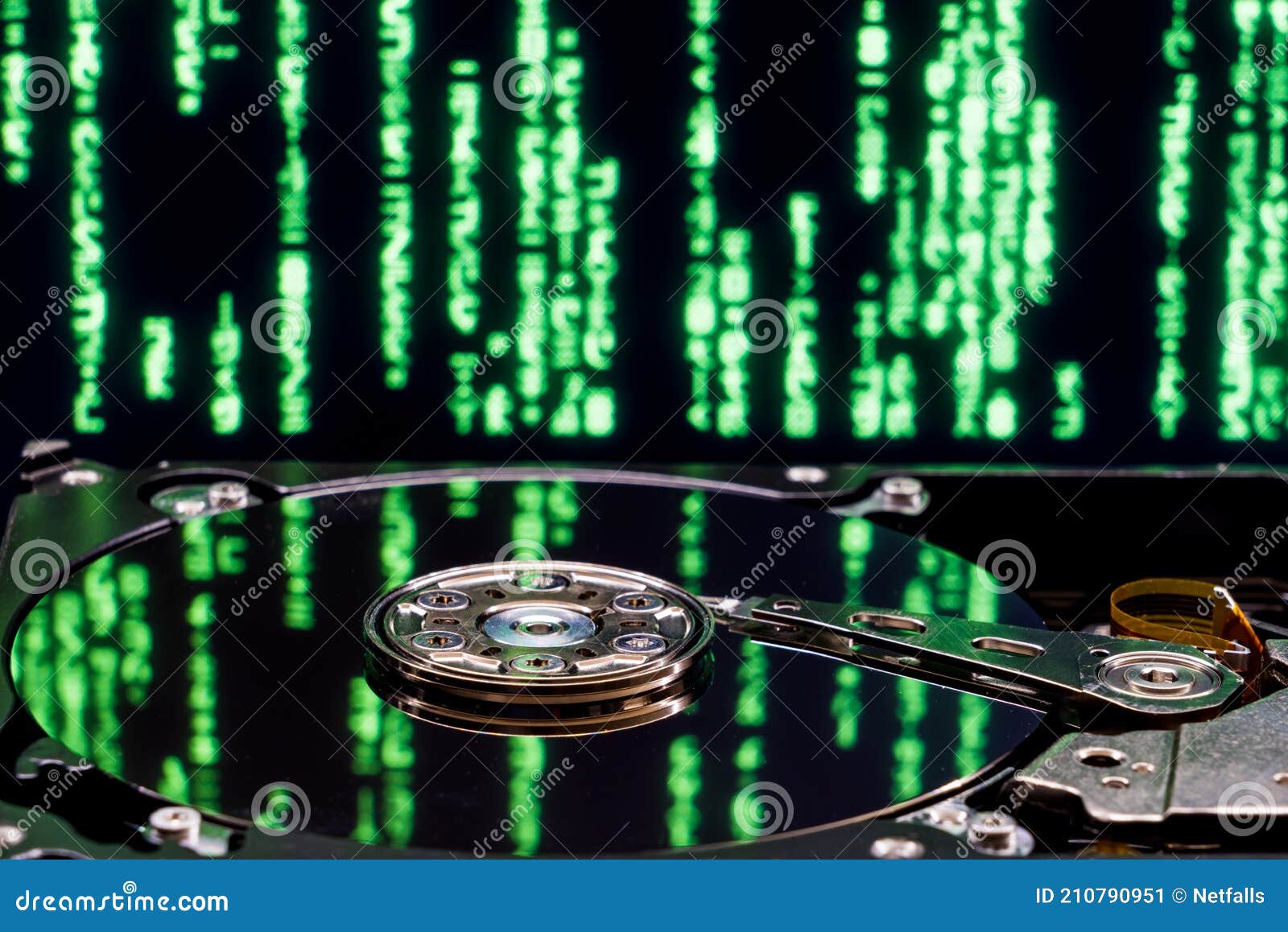 Mechanical Hard Disk Drive HDD Stock Image - Image of harddrive ...