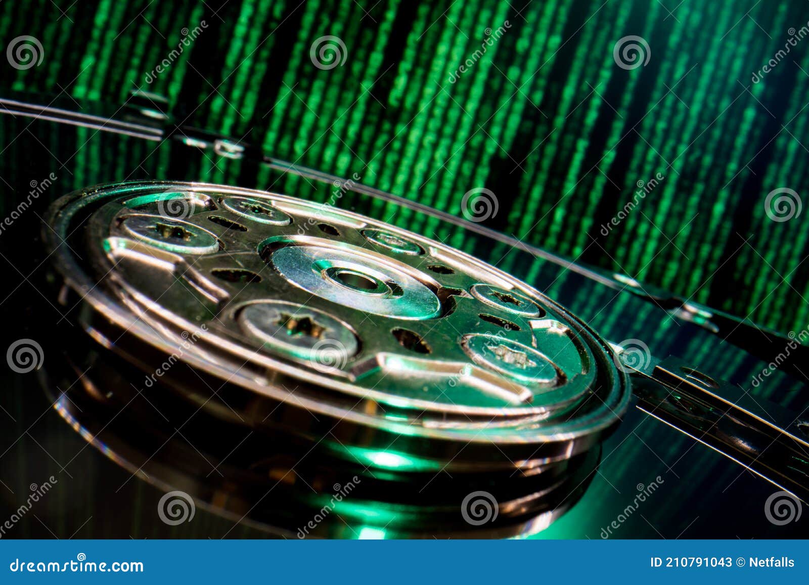 Mechanical Hard Disk Drive HDD Stock Image - Image of abstract ...