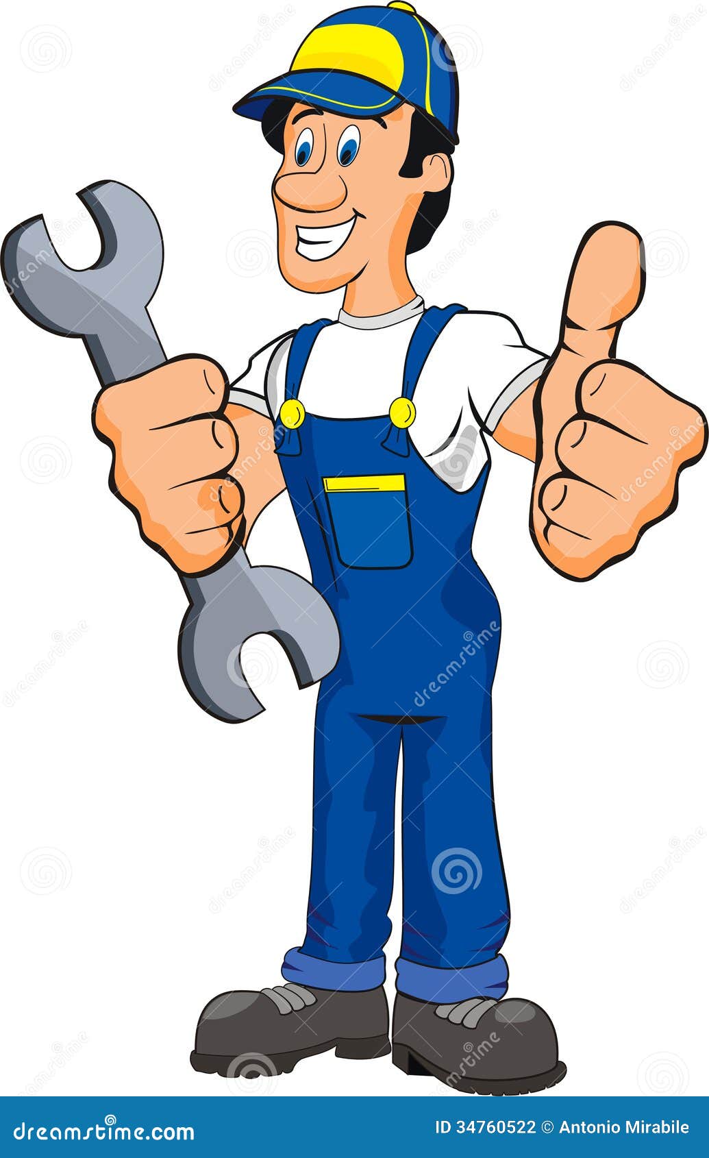 Mechanical Cartoon Robot Charging Battery. Cartoon Vector Illustration ...