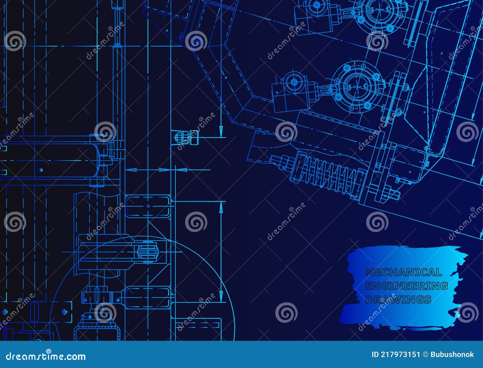 Mechanical Instrument Making. Technical Abstract Background Stock ...