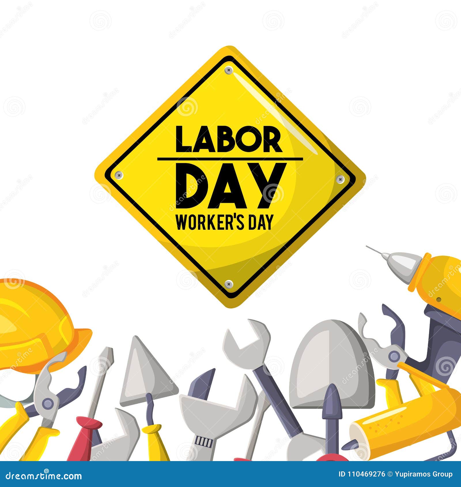 Mechanical Labor Tools Background Design Stock Vector - Illustration of ...