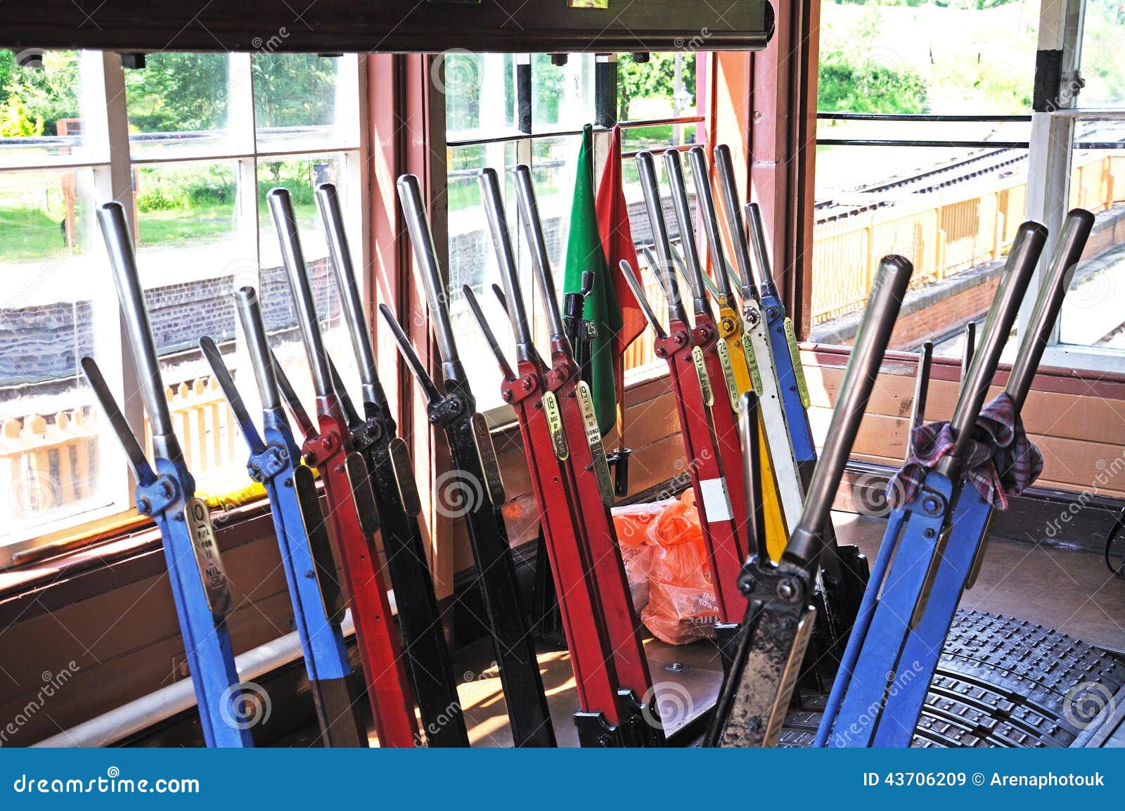 Mechanical Lever Frame in Signal Box. Editorial Stock Image - Image of ... Mechanical Lever Frame in Signal Box. Editorial Stock Image - Image of ...