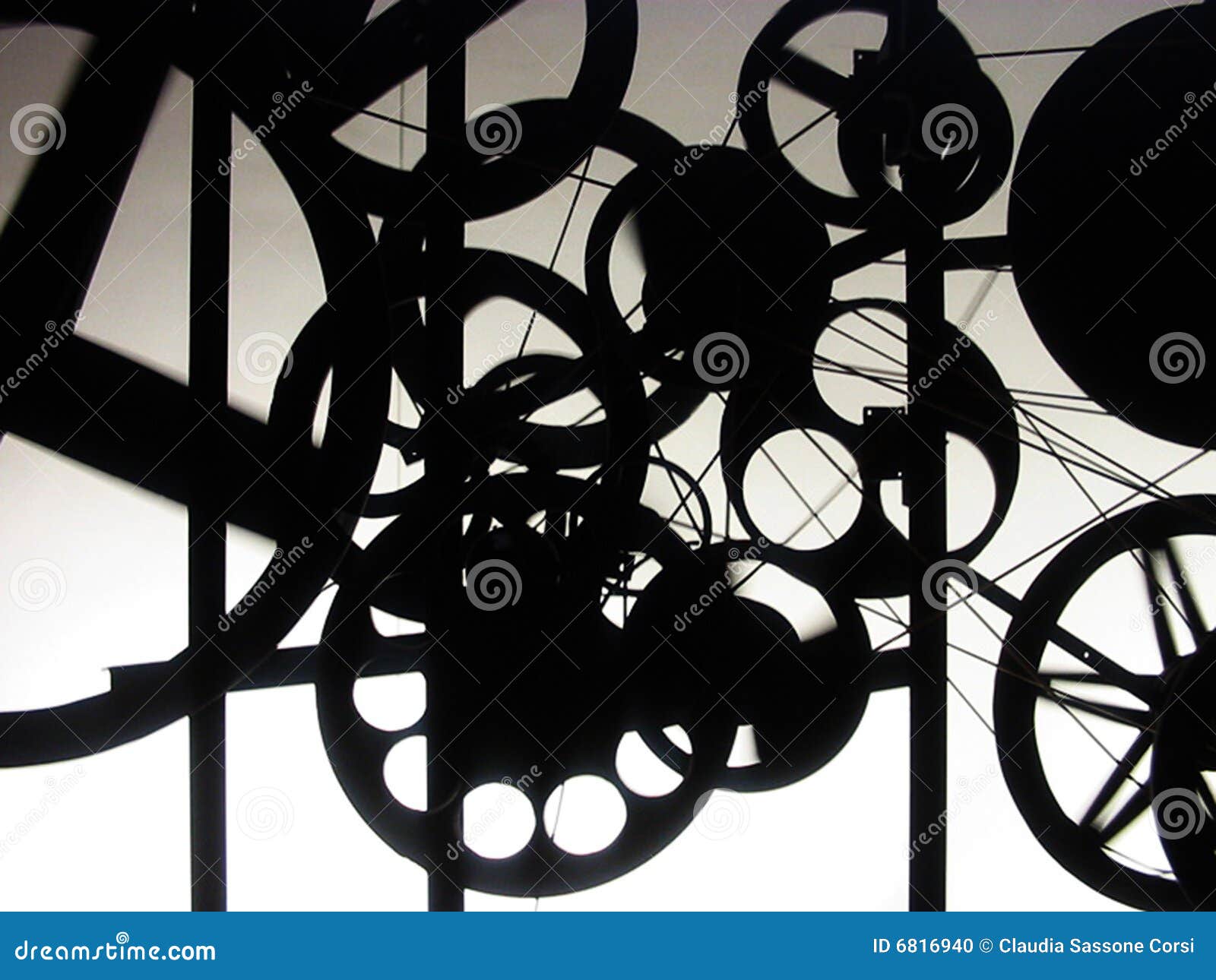 Mechanical Lights and Shapes Stock Photo - Image of rotate, details ...
