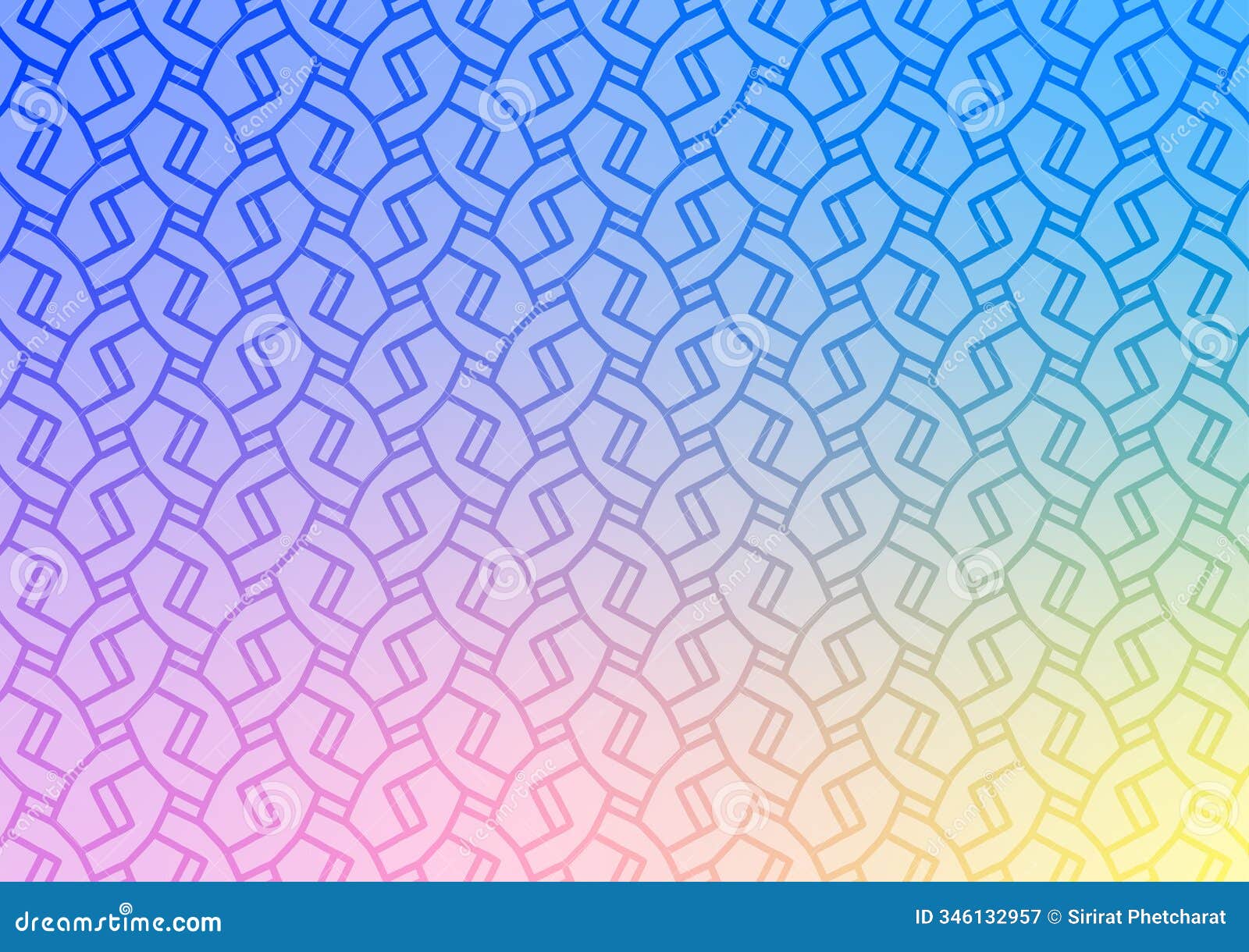 Art Blue Line Geometric Mechanics Square Background Stock Illustration ...