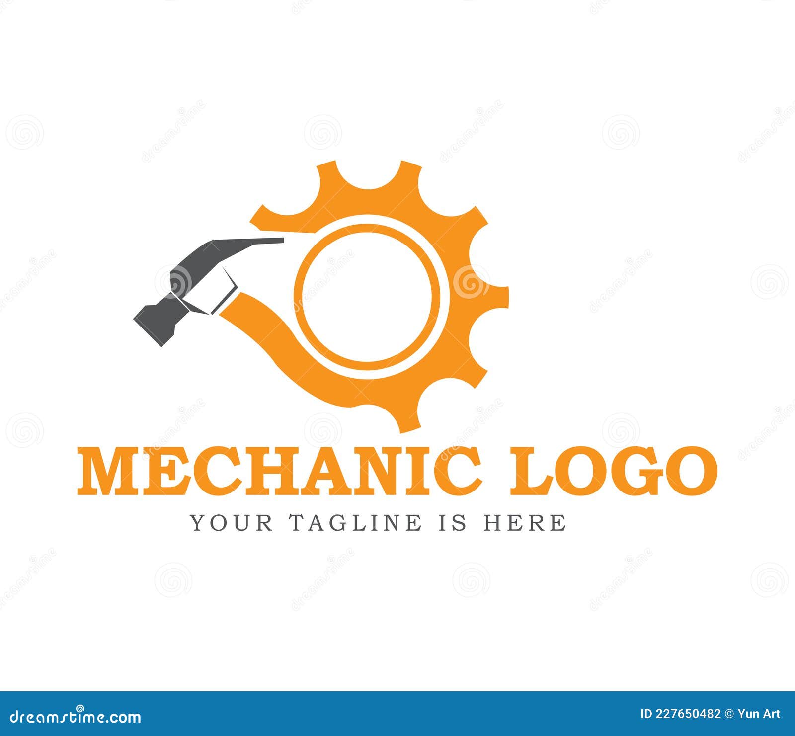 Mechanical Logo Design.logo Inspiration Stock Illustration ...