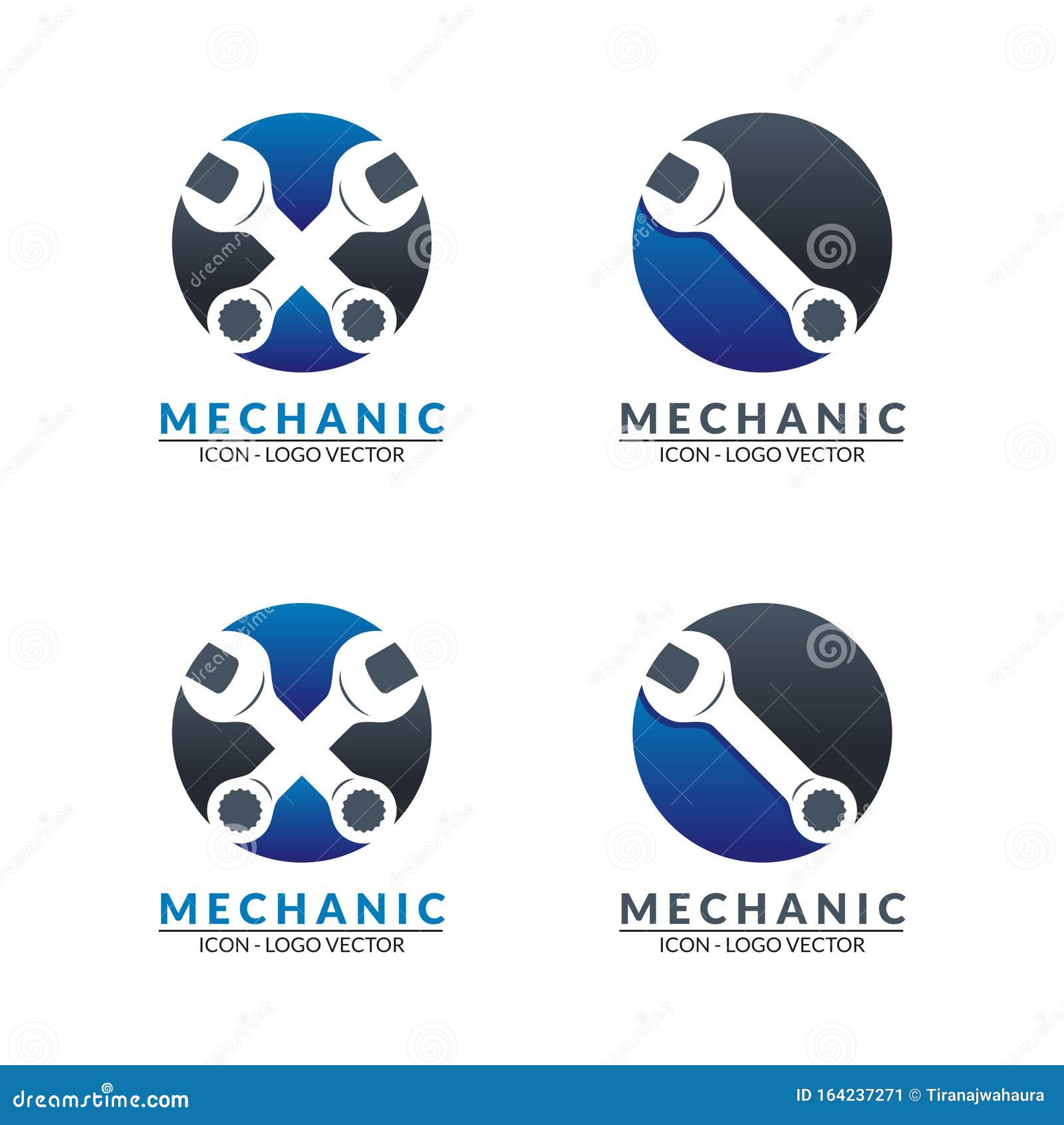 Mechanical Logo and Icons Vector Stock Vector - Illustration of ...