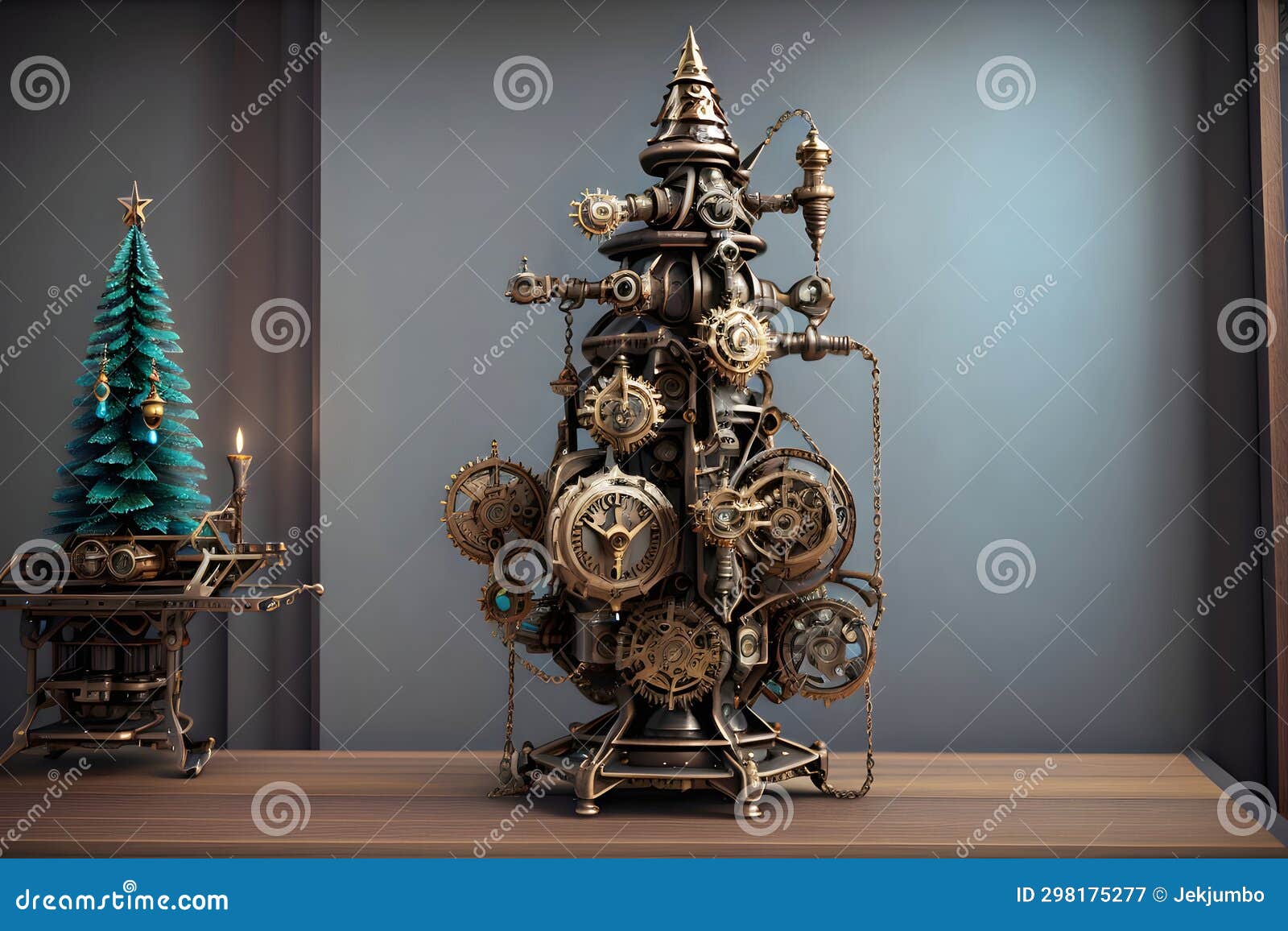 Mechanical Magic: Steampunk Christmas Tree Transforms Your Holiday ...