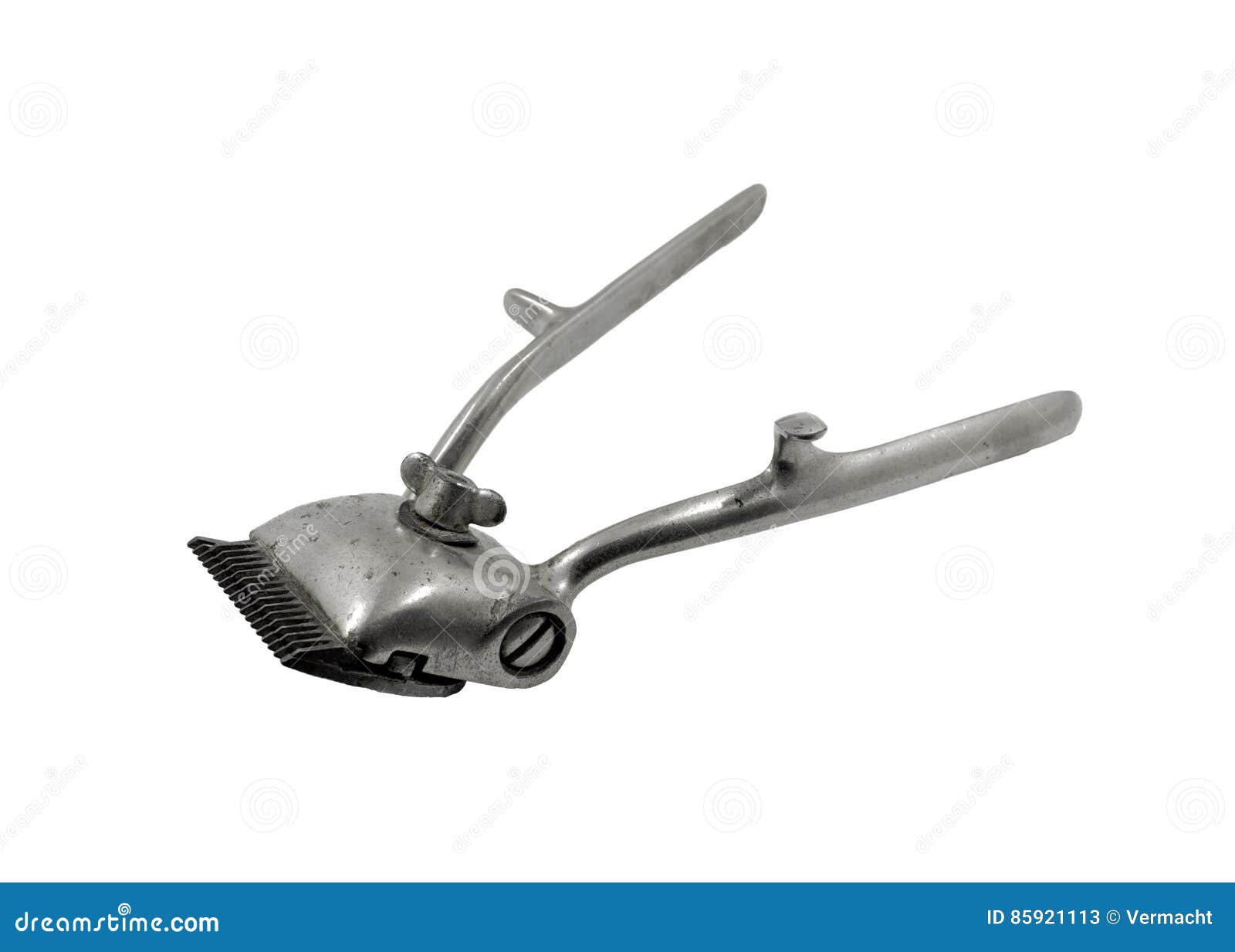 Mechanical Manual Machine for Cutting Hair Stock Image - Image of ...