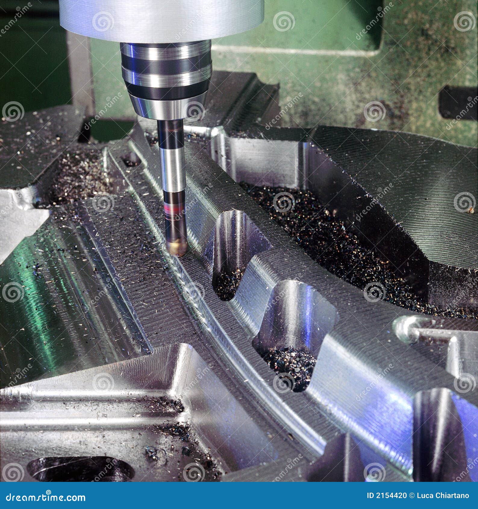 Mechanical Manufacturing stock photo. Image of metal, aluminium - 2154420