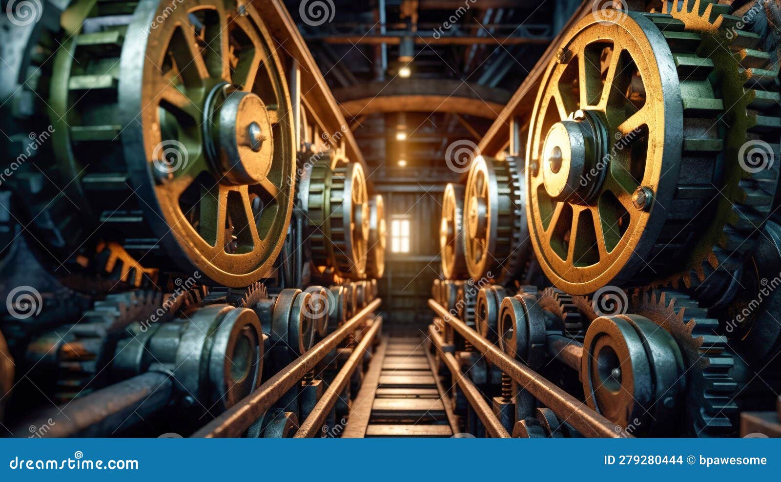 Mechanical Marvel, Delving into the Complex Gears Mechanism of an ...