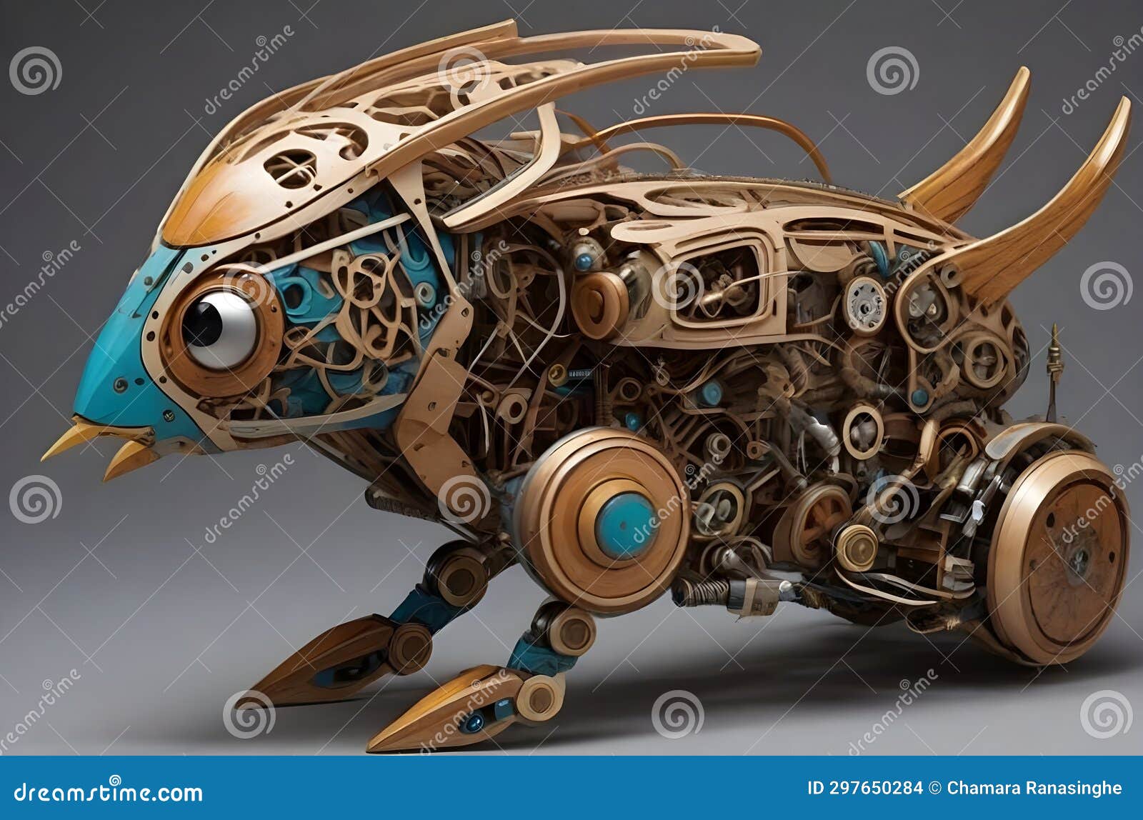 Mechanical Menagerie Steampunk Animals Mouse Royalty-Free Stock ...