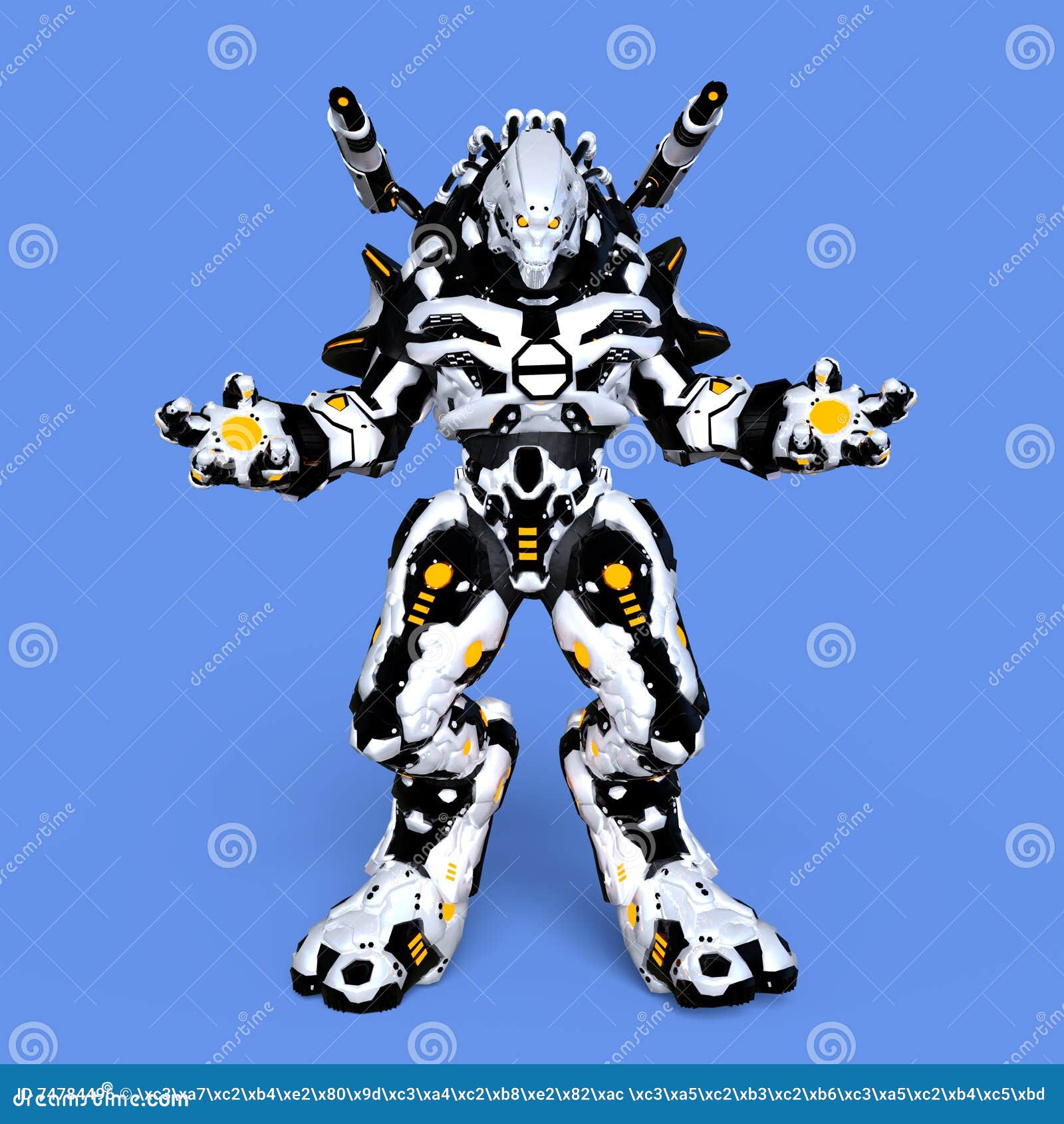 Mechanical monster stock photo. Image of mechanical, model - 74784496