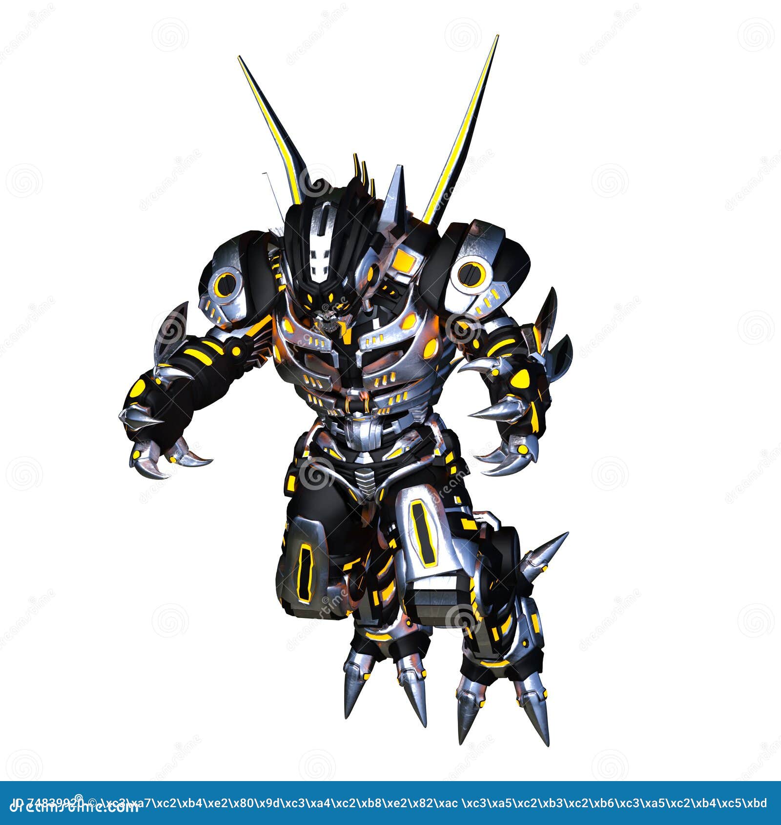 A Mechanical Monster Royalty-Free Stock Image | CartoonDealer.com #36255082