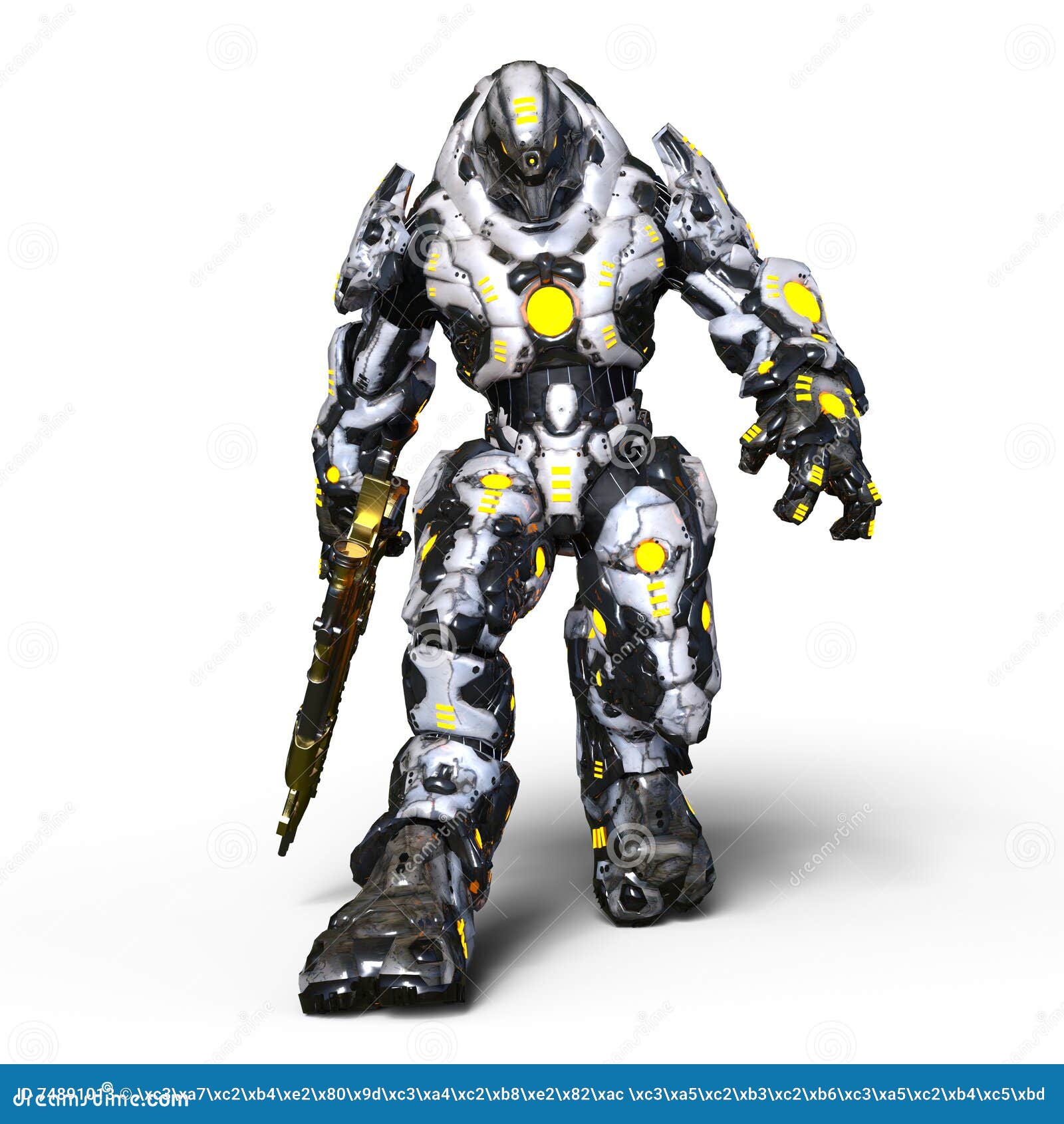 A Mechanical Monster Royalty-Free Stock Image | CartoonDealer.com #36255082