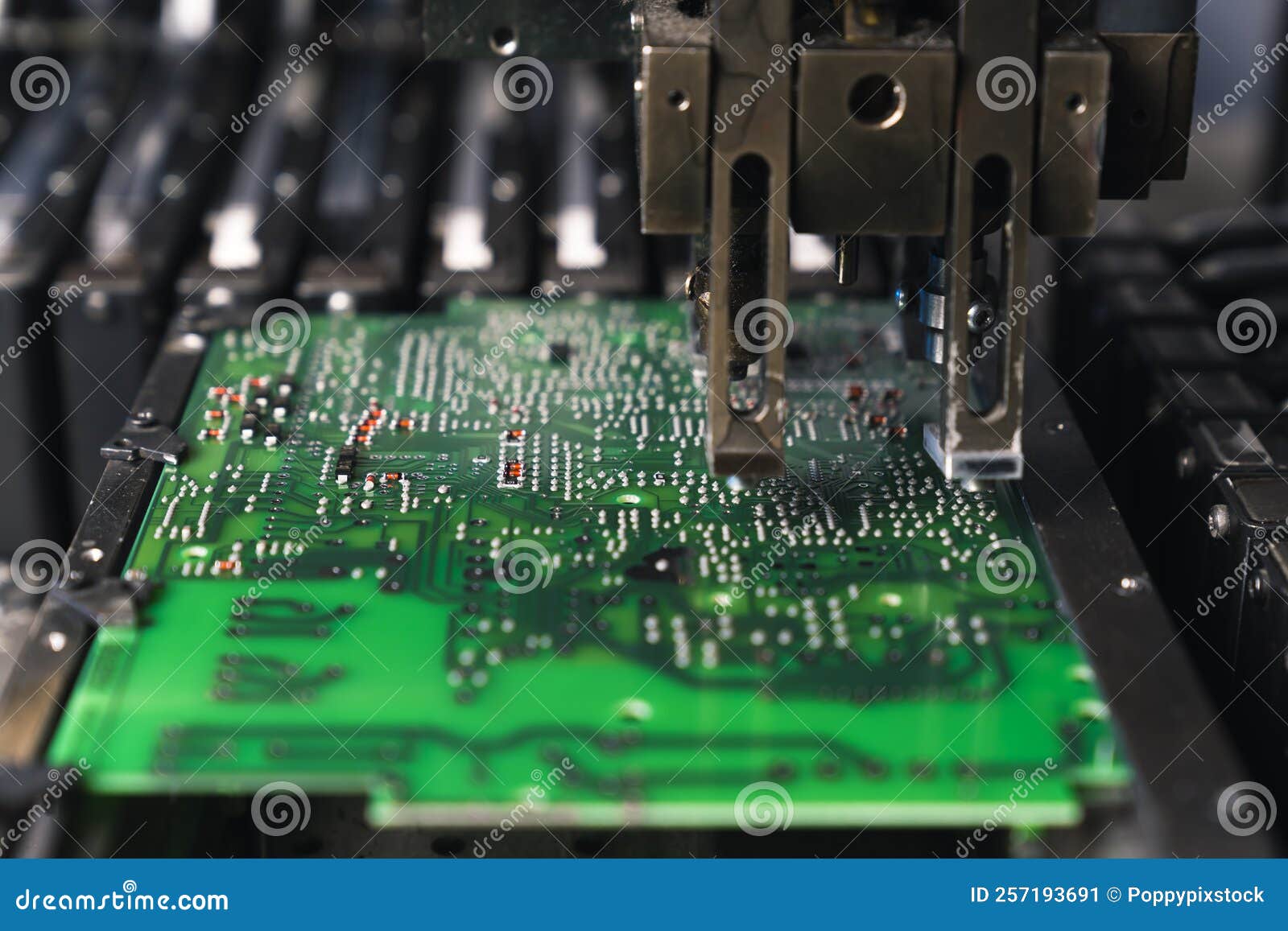 Mechanical Montage of Surface-mount Technology. PCB Electrically ...