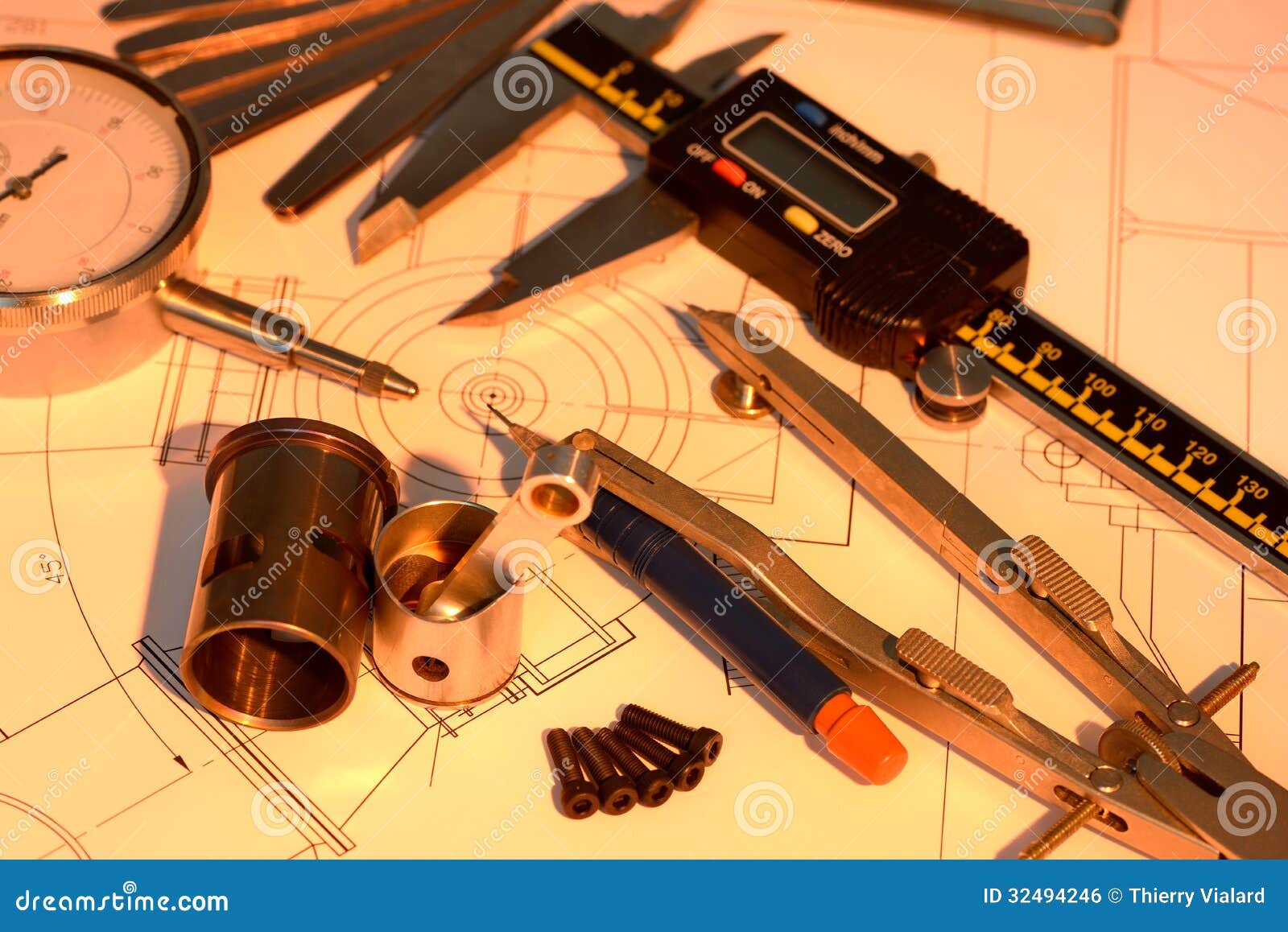 Four Cylinder Engine Blueprint Dimensions Stock Photos - Free & Royalty ...