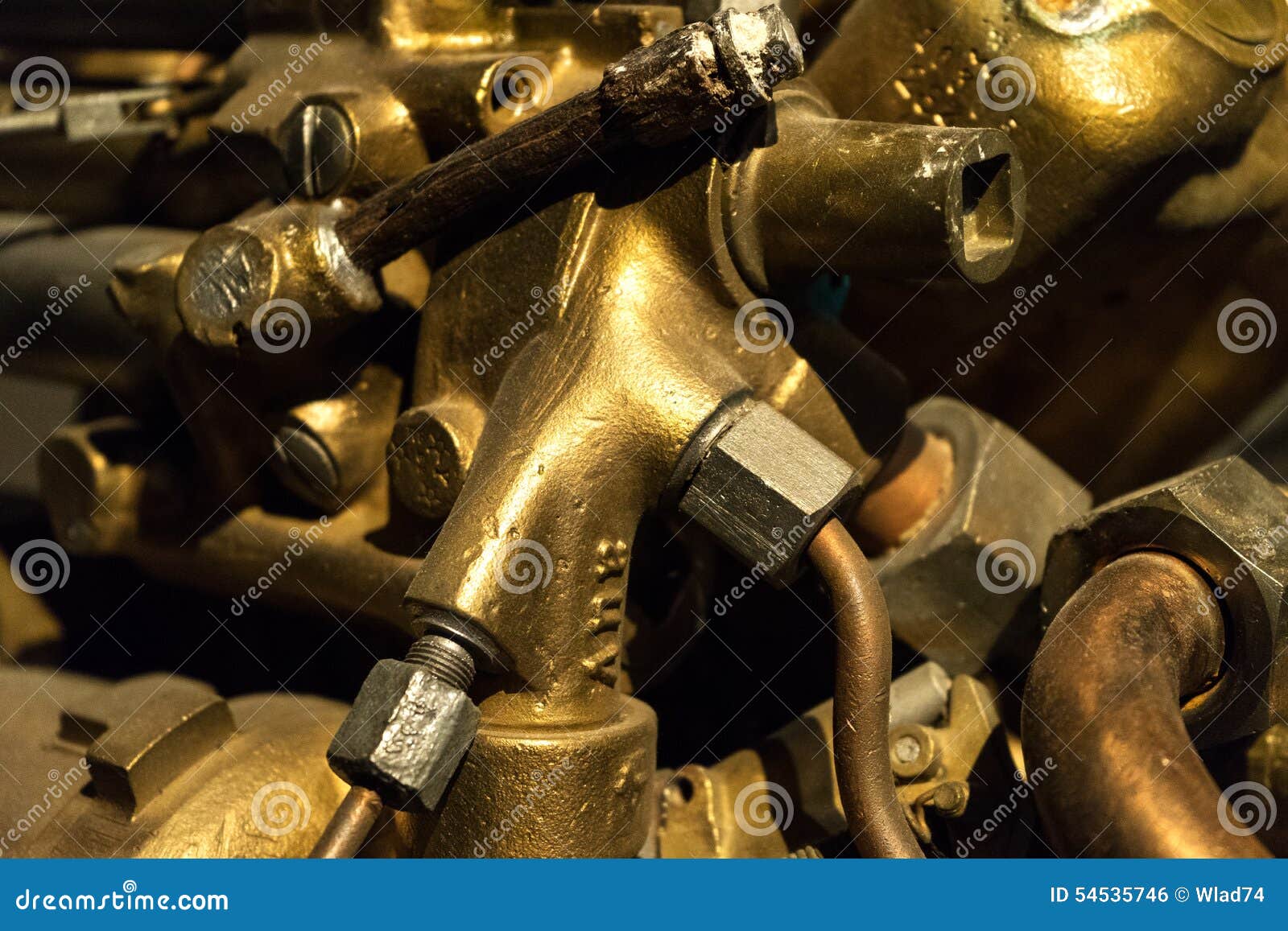 The Mechanical Parts of Old Mechanism Stock Photo - Image of machinery ...