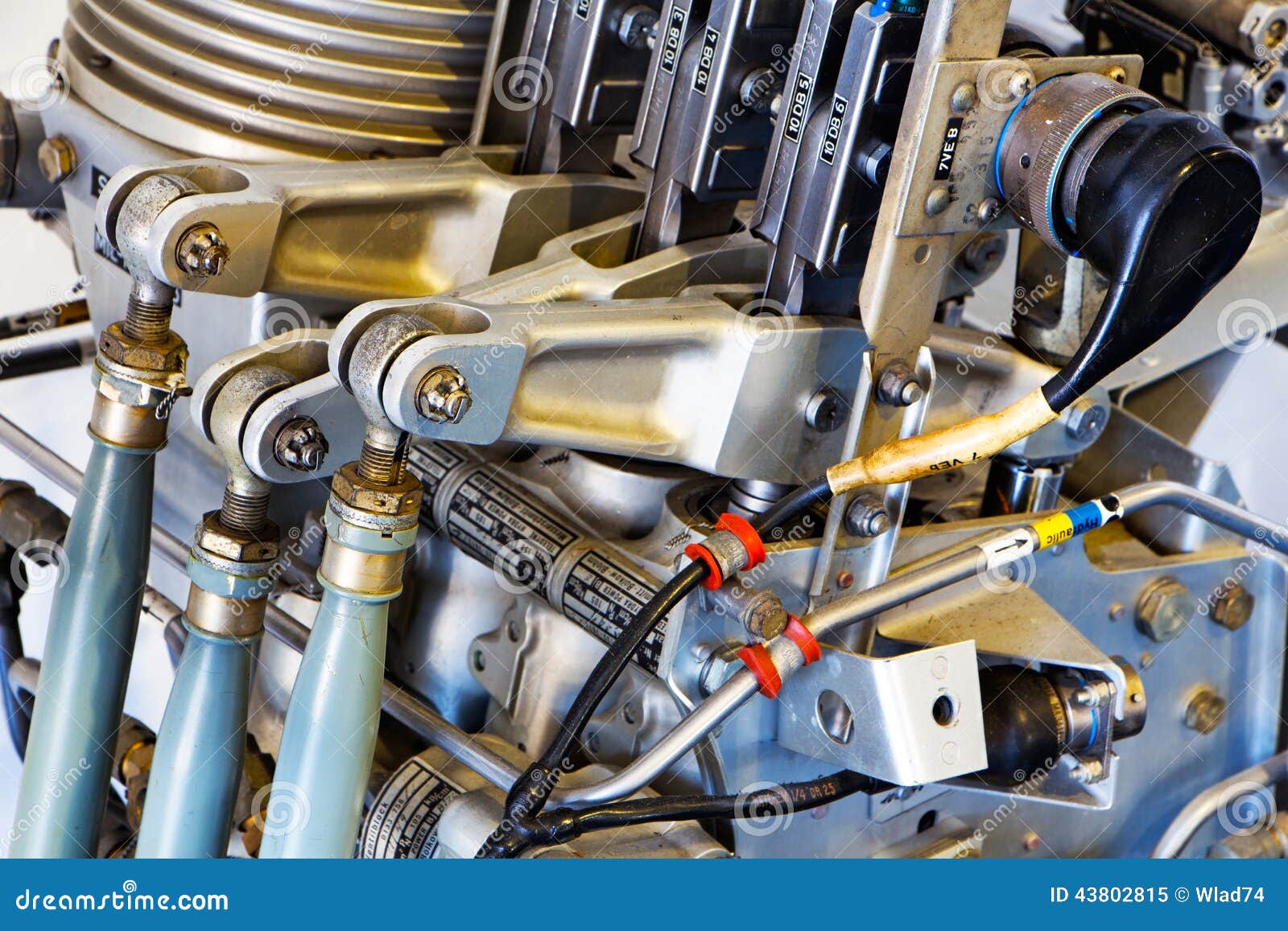 The Mechanical Parts of Old Motor Stock Image - Image of rusty ...