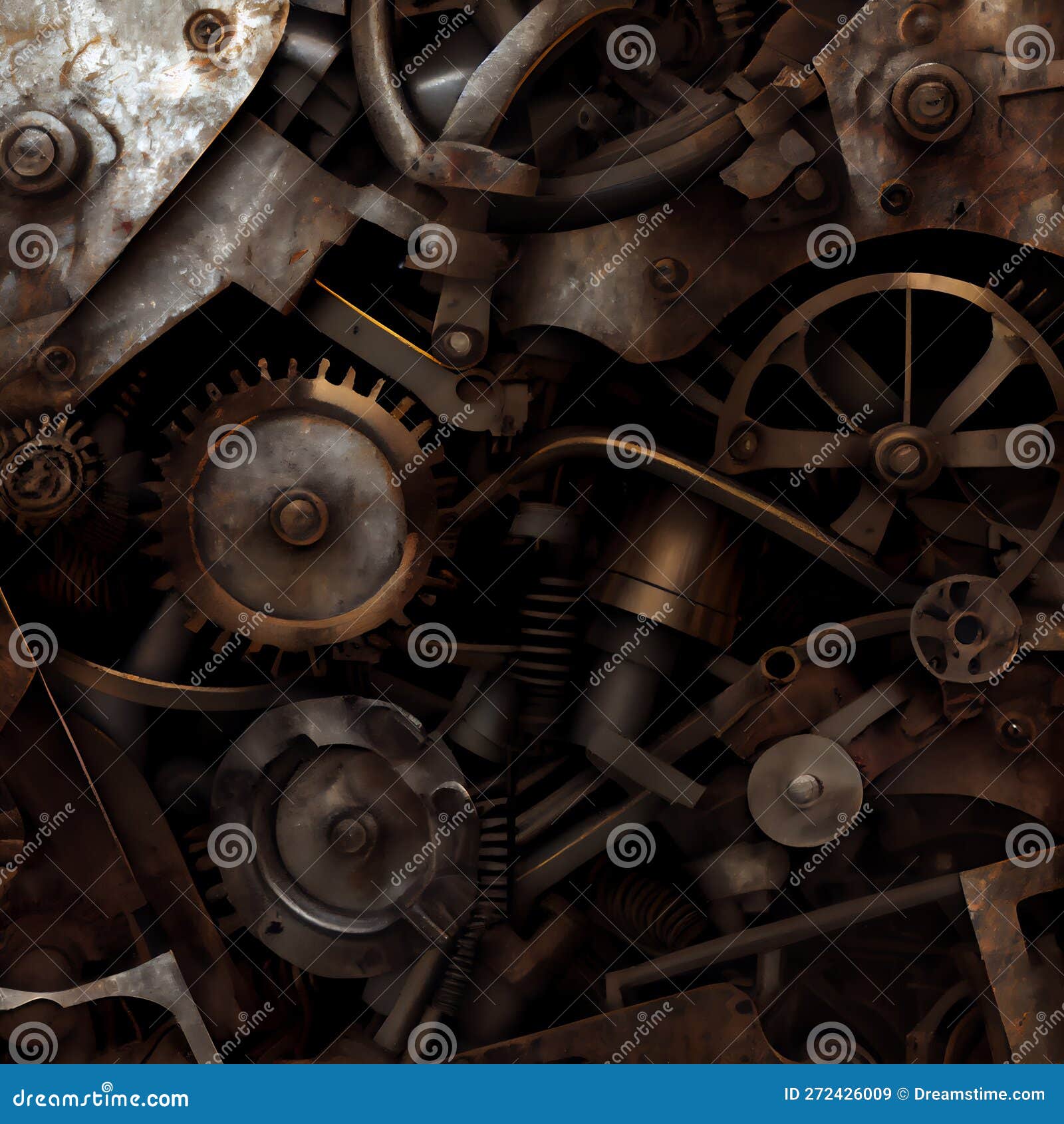 Mechanical pattern texture stock illustration. Illustration of vintage ...