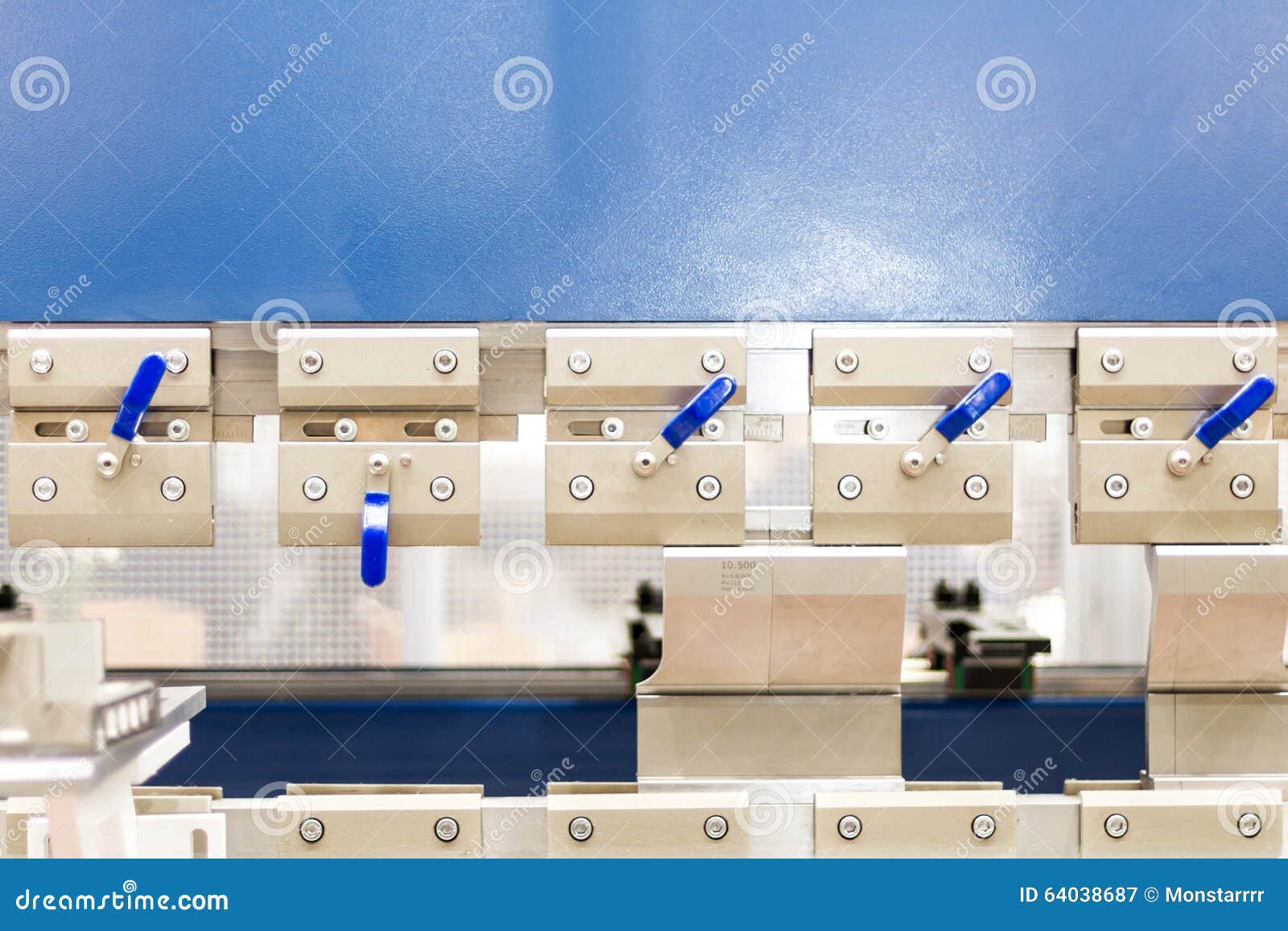 Mechanical Pressing Machine Stock Image - Image of line, manufacturing ...