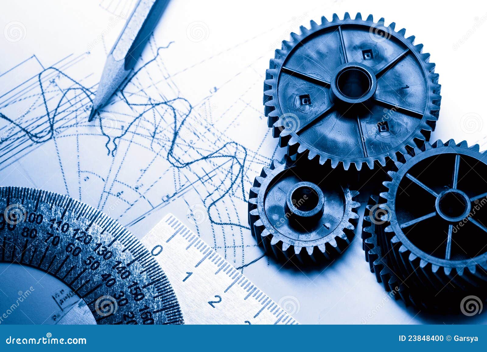 Mechanical ratchets stock photo. Image of industrial - 23848400