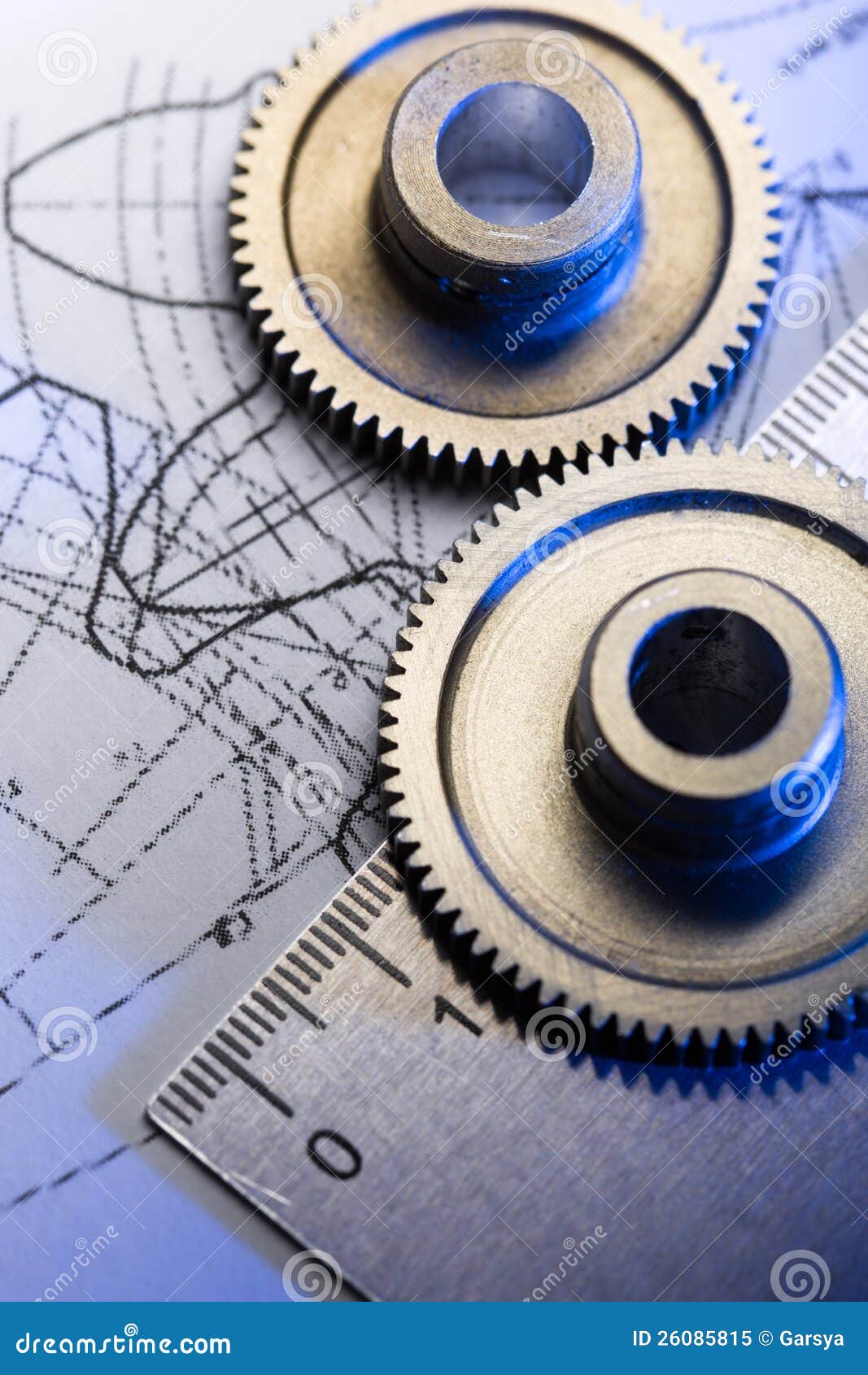 Mechanical ratchets stock image. Image of office, component - 26085815