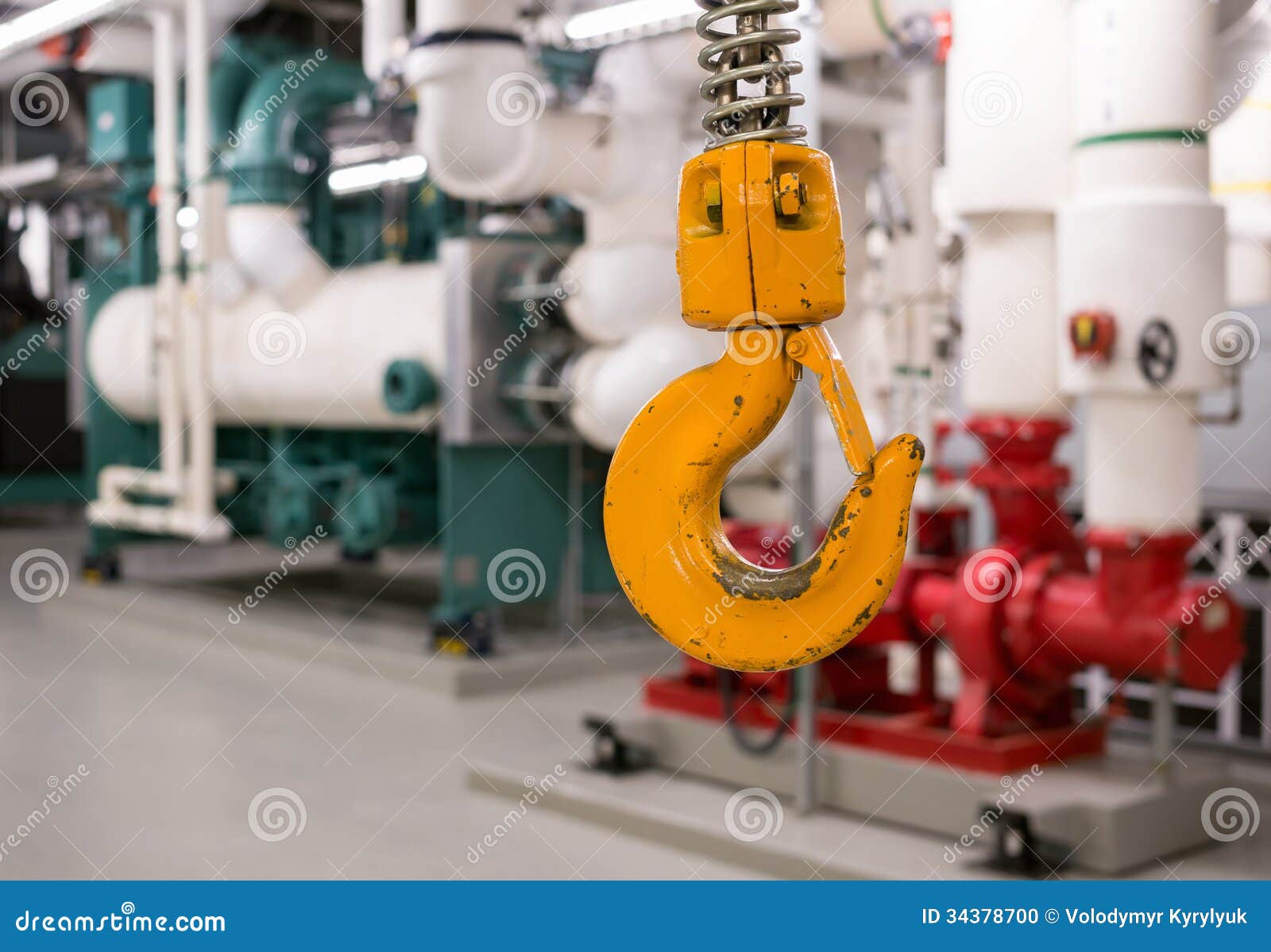 Mechanical room stock photo. Image of interior, machinery - 34378700