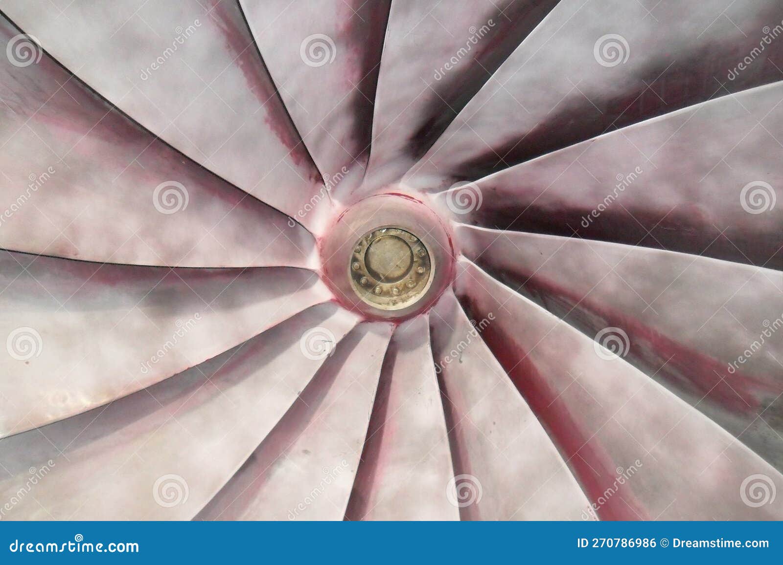 Mechanical Rotor Under Weld Inspection in the Manufacturing Process ...