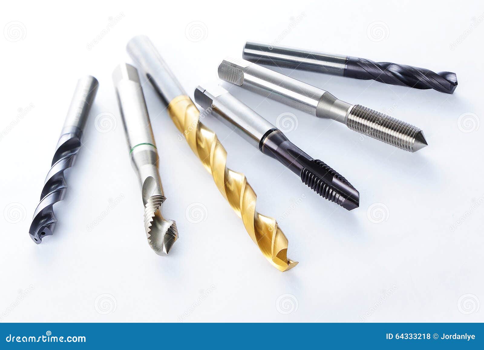 Mechanical Round Tools stock photo. Image of milling - 64333218