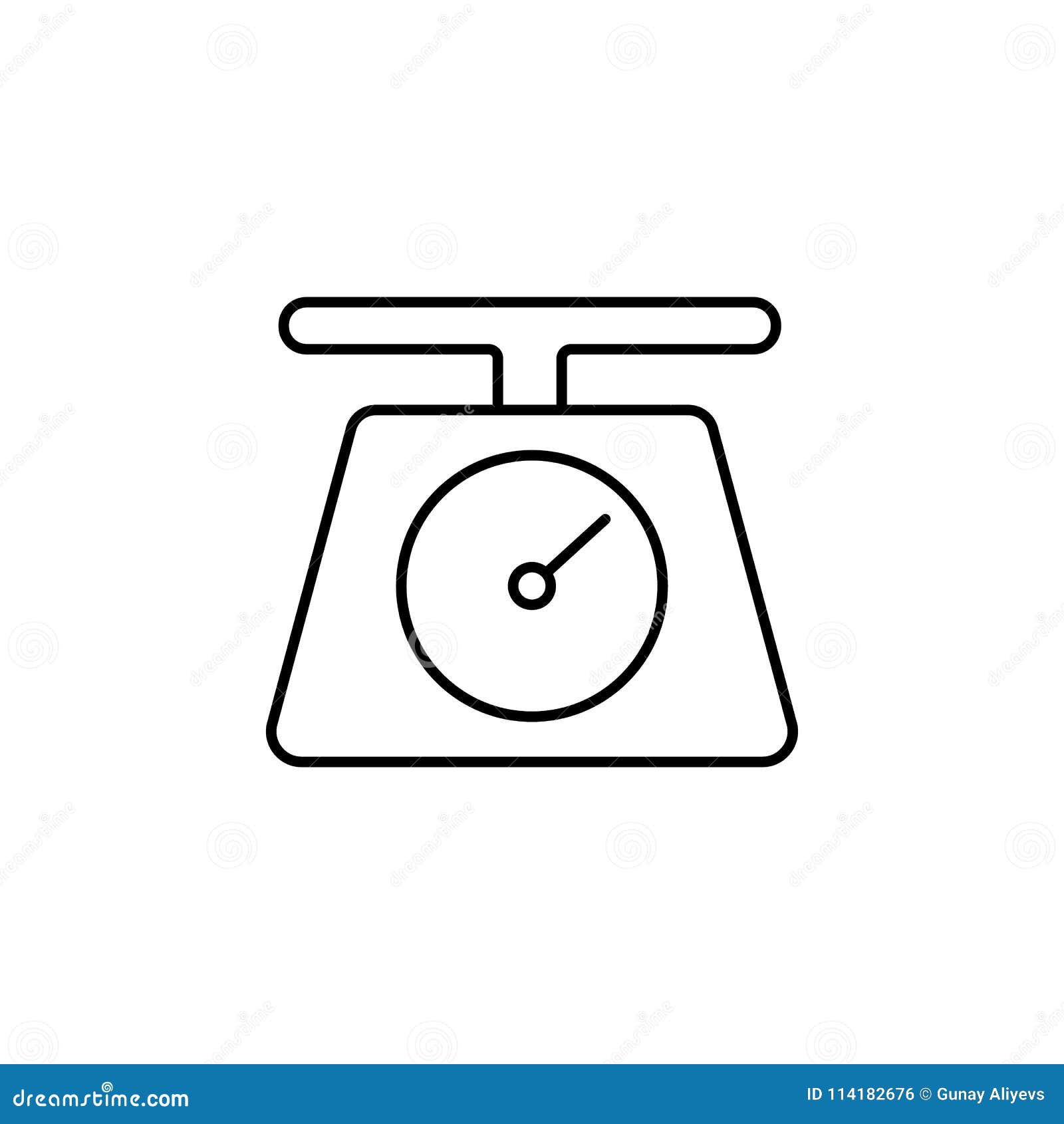Mechanical Scales Icon. Element of Simple Icon for Websites, Web Design ...